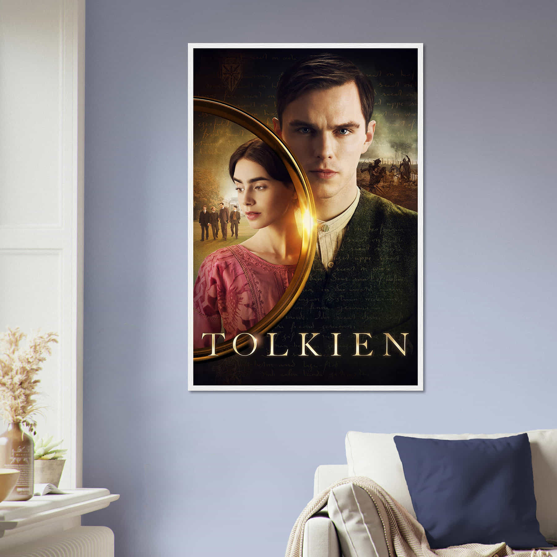 TOLKIEN Movie Poster, Nicholas Hoult Classic Vintage Film Poster ...