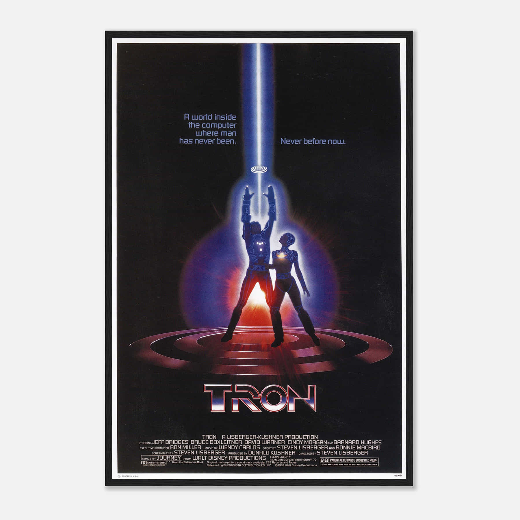 Tron Movie Poster, 2024 Classic Movie Poster, Tron (1982) Classic Movie ...