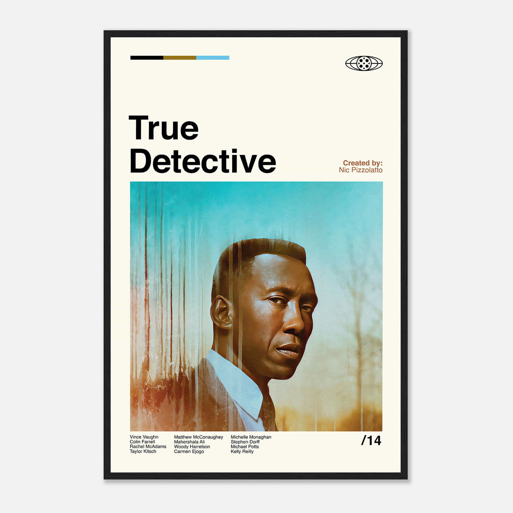 True Detective Movie Poster, True Detective, Minimalist Movie Poster ...