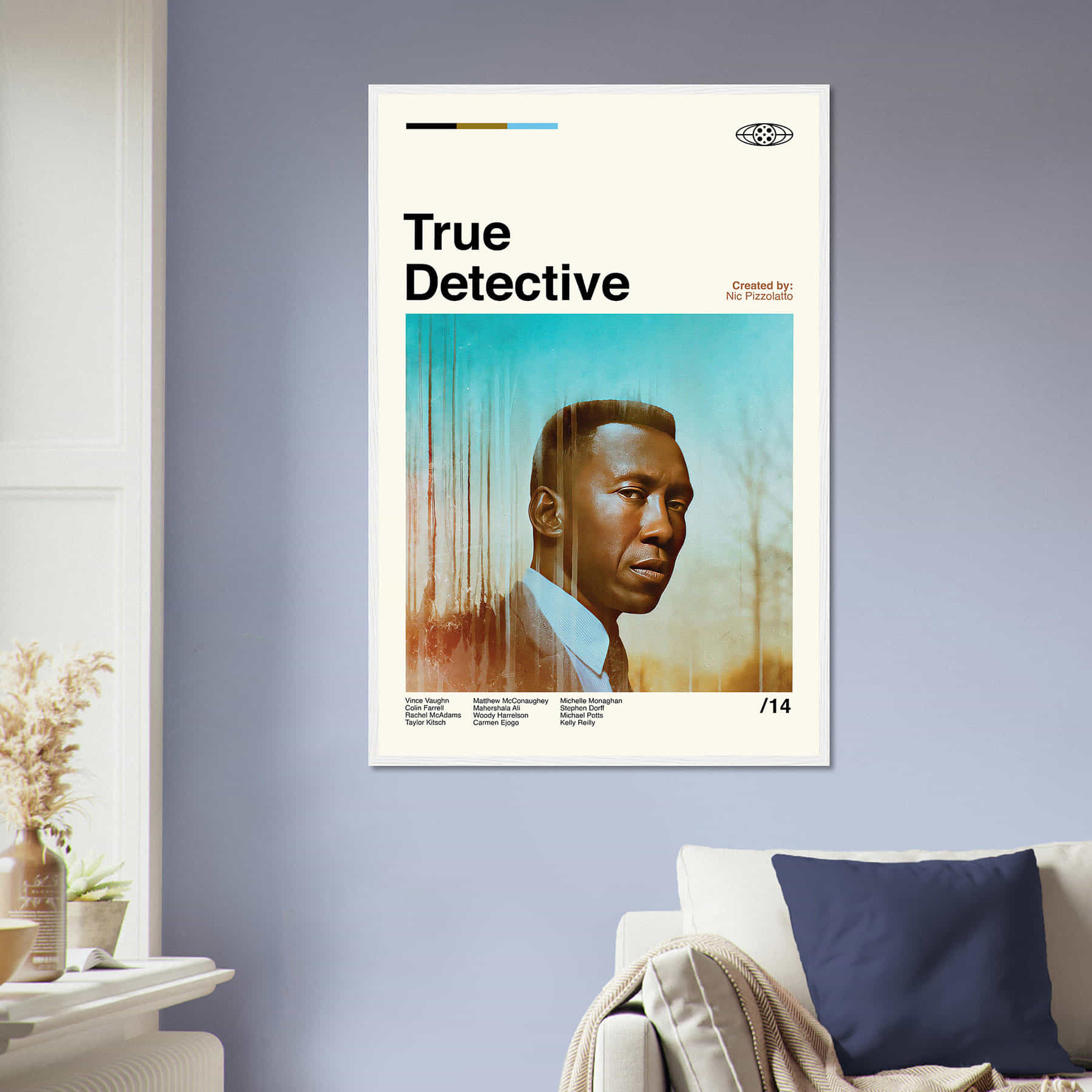 True Detective Movie Poster, True Detective, Minimalist Movie Poster ...