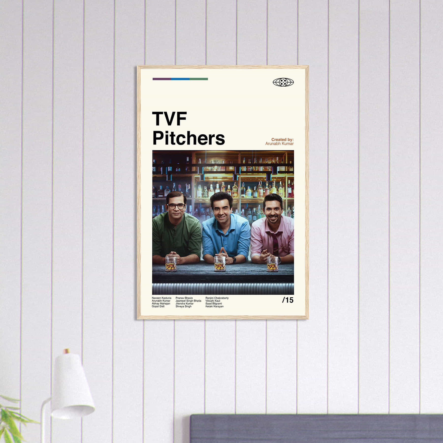 TVF Pitchers Movie Poster, TVF Pitchers Poster, Retro Movie Poster ...