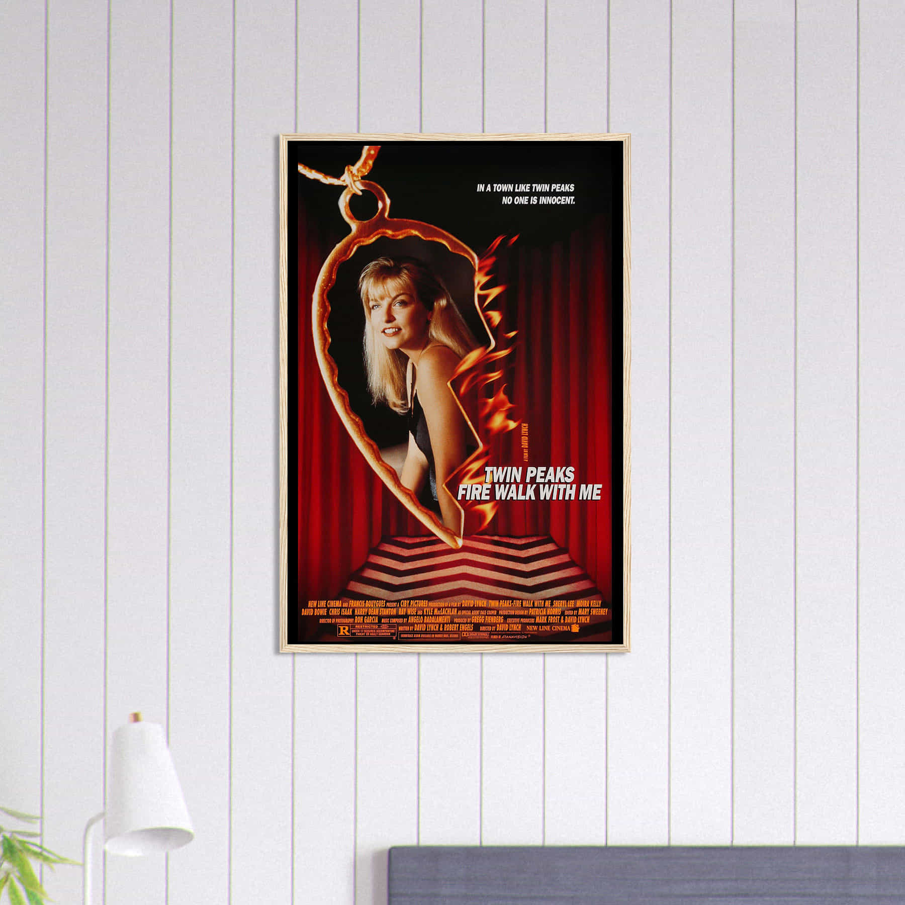 Twin Peaks Fire walk With Me Movie Poster, Classic Movie Twin Peaks ...