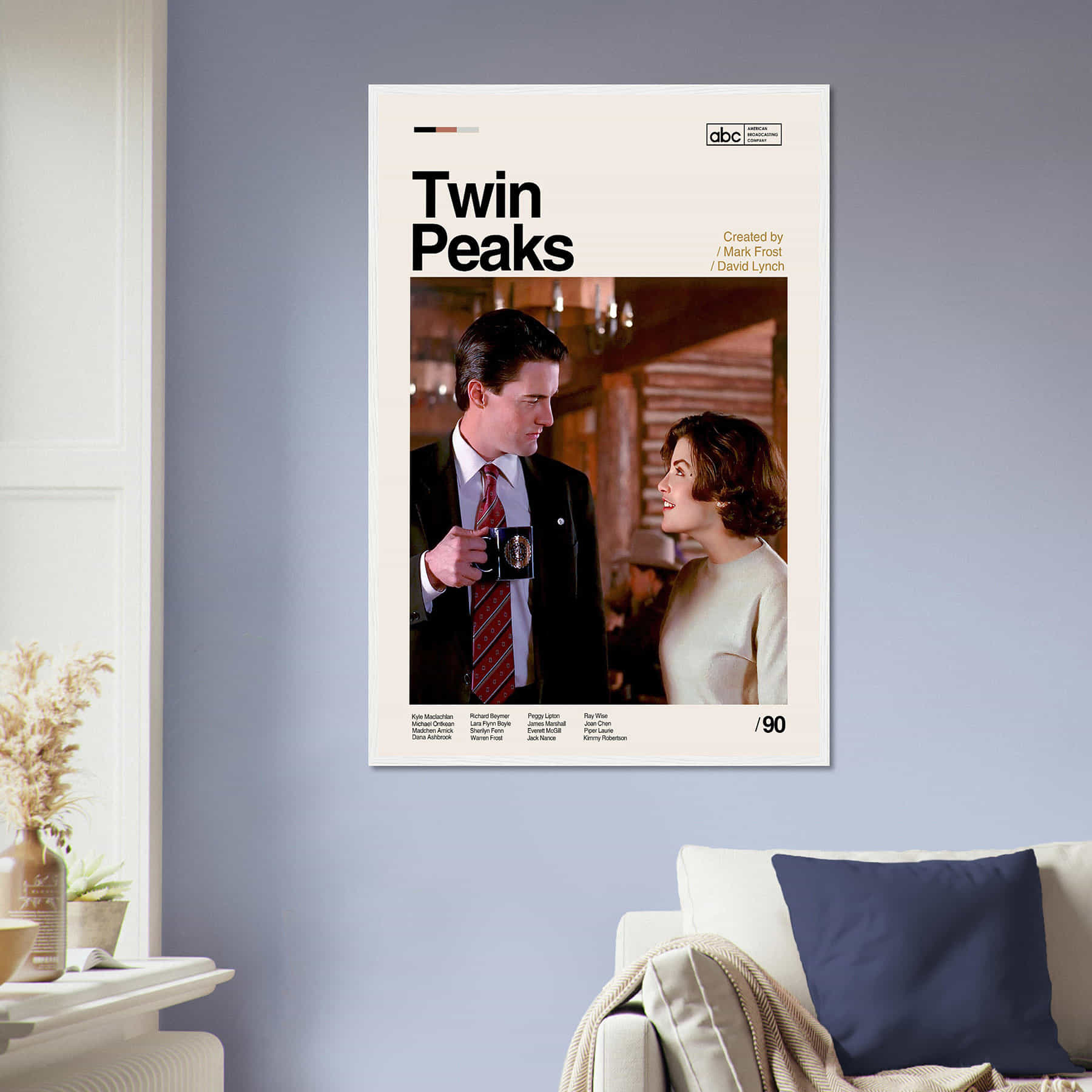 Twin Peaks Movie Poster, Twin Peaks Poster, Abstract Poster - Citiesbox