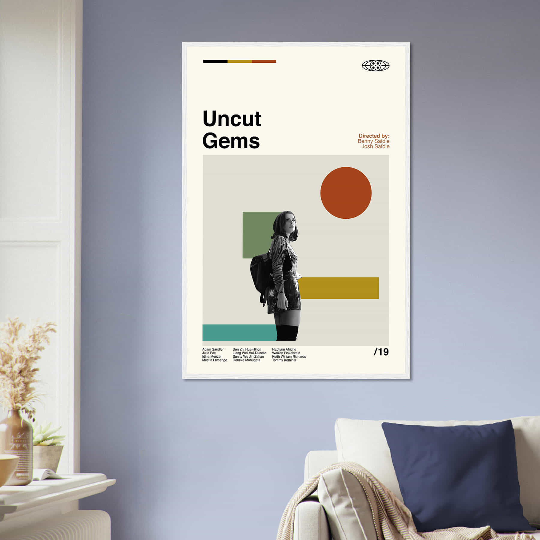 Uncut Gems Poster, Uncut Gems Print, Minimalist Poster - Citiesbox