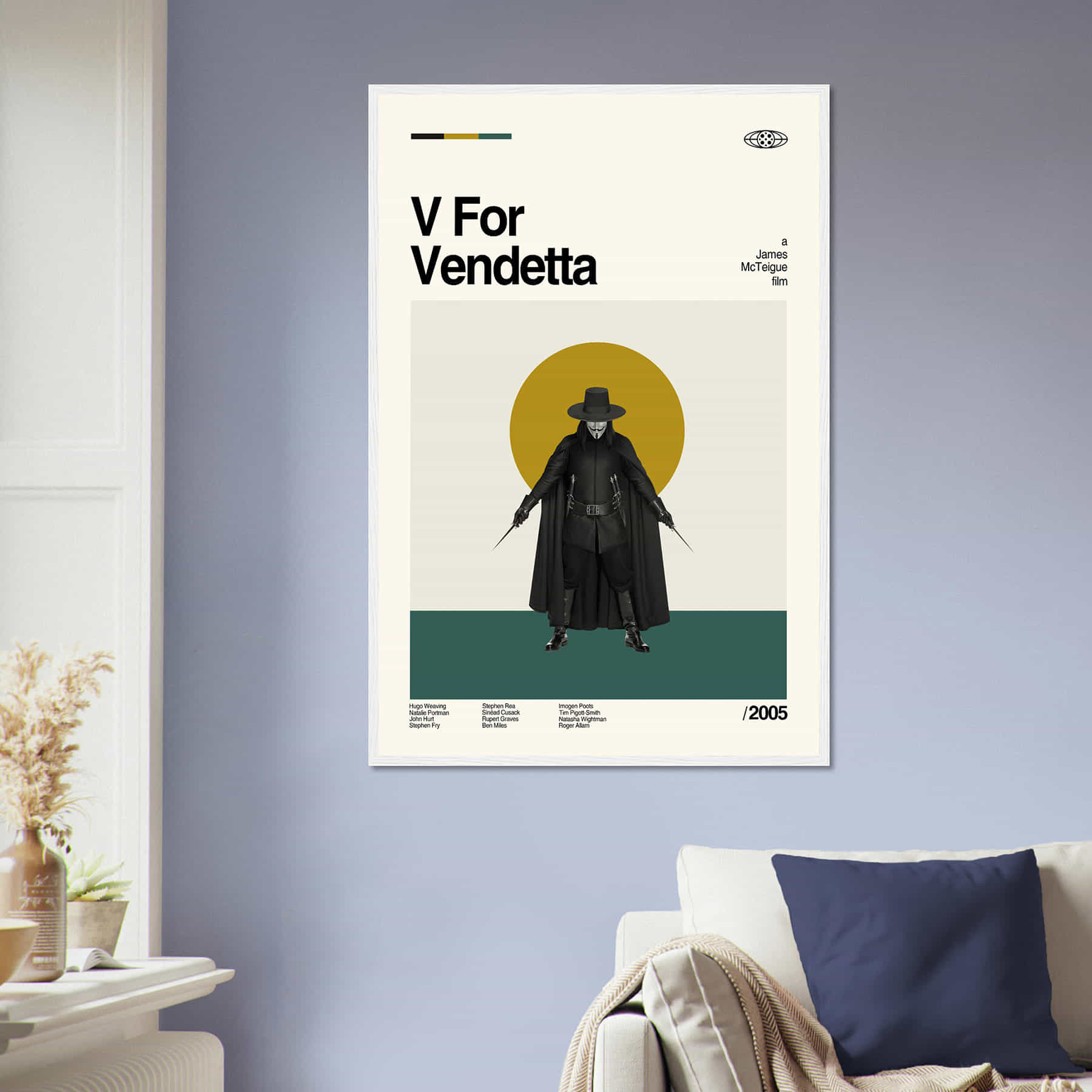 V For Vendetta Poster, V For Vendetta Print, V For Vendetta Movie ...