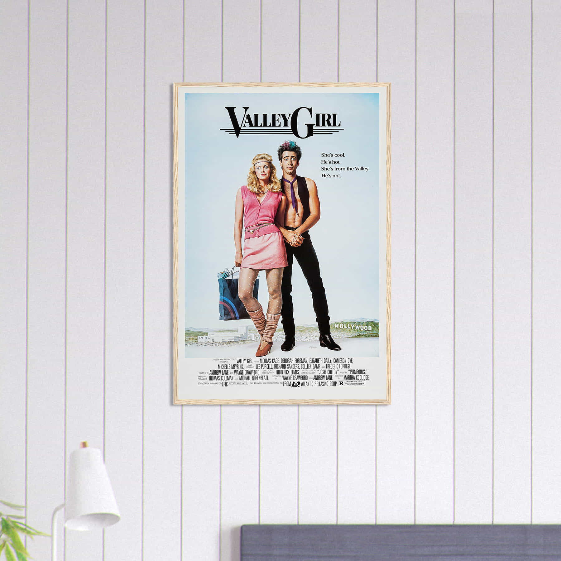 Valley Girl 1983 Movie Poster, Valley Girl Classic Vintage Movie Poster ...