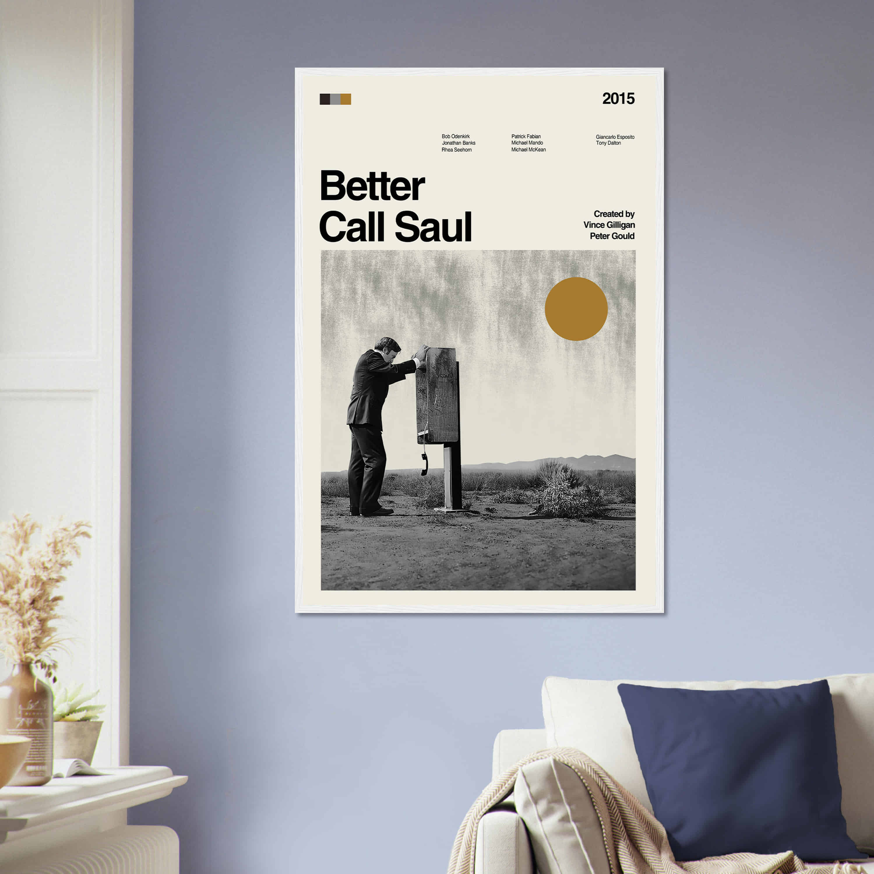 Vintage Better Call Saul Movie Poster, Better Call Saul Poster, Vince ...