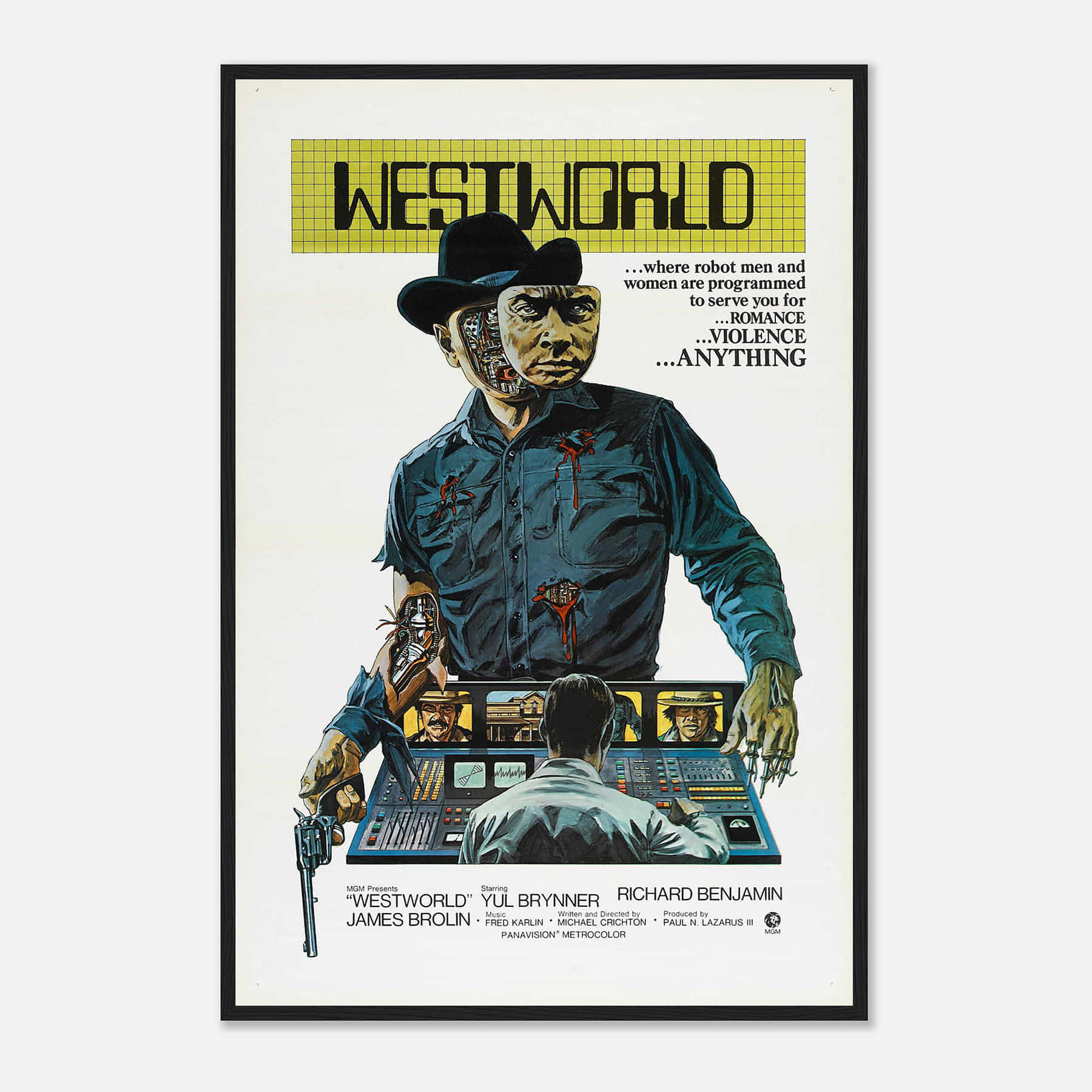 Westworld The First Film With Cgi And Its Source Code