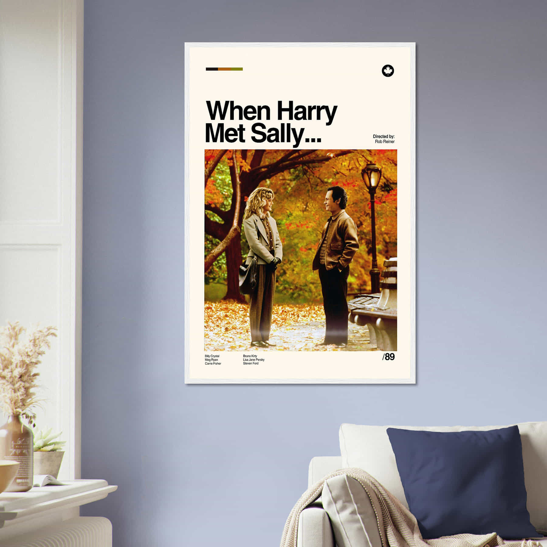 When Harry Met Sally Poster, Rob Reiner, Retro Poster - Citiesbox