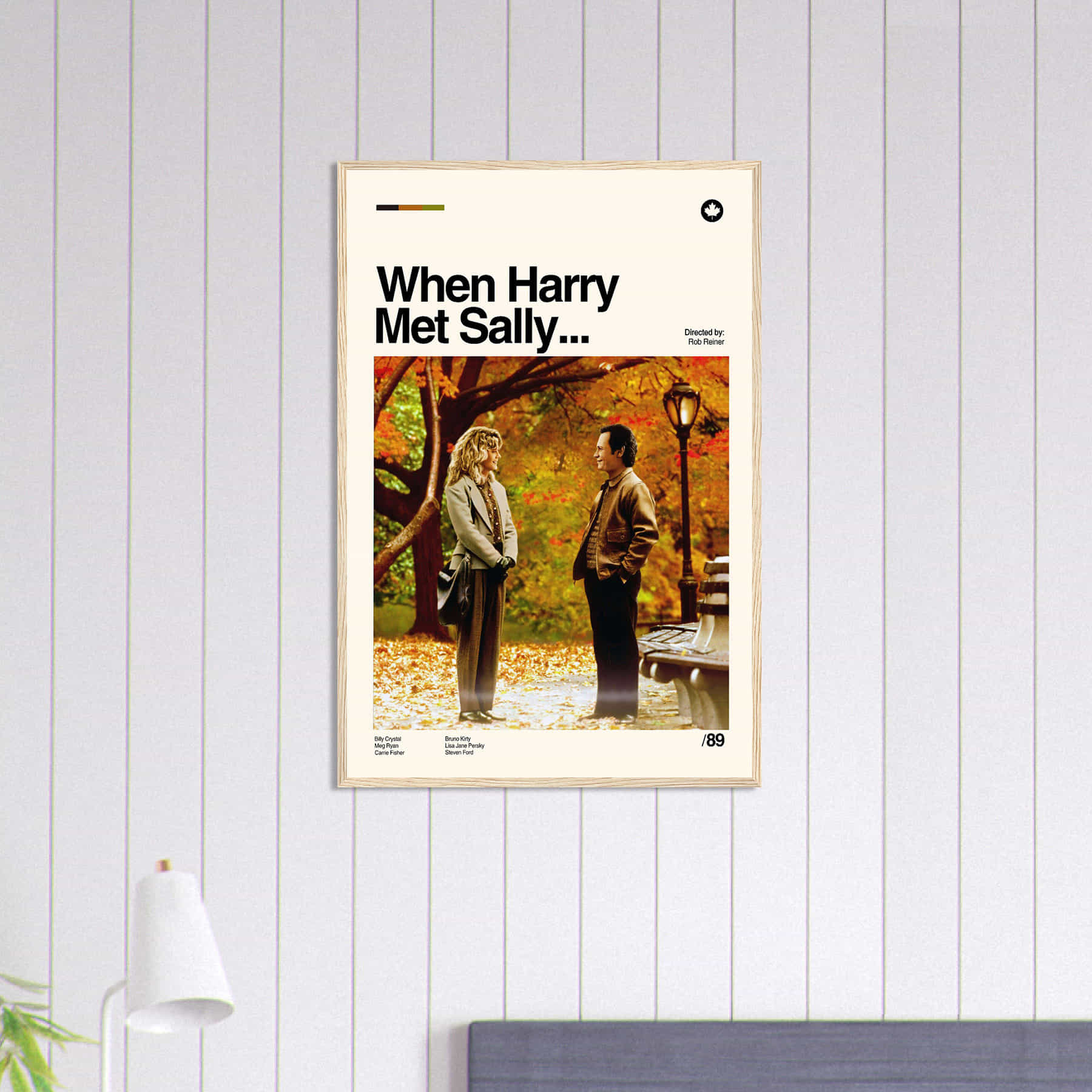 When Harry Met Sally Poster, Rob Reiner, Retro Poster - Citiesbox