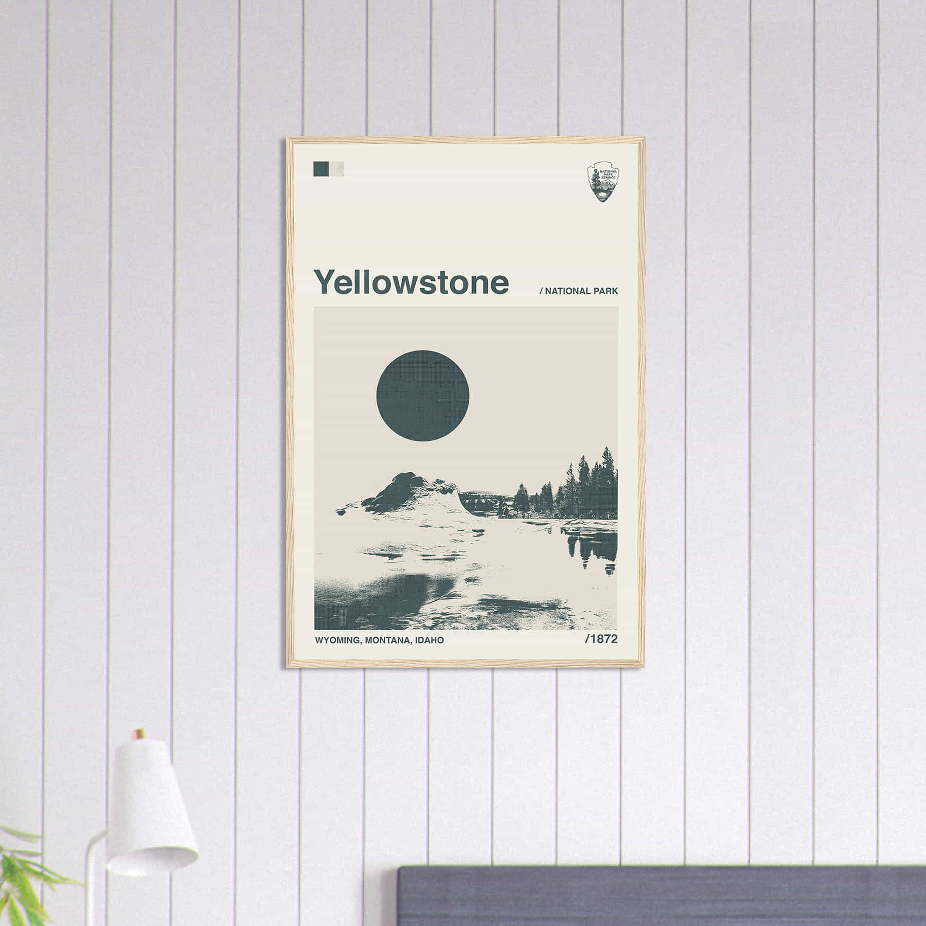 Yellowstone Print, Yellowstone Art, National Park Poster - Citiesbox