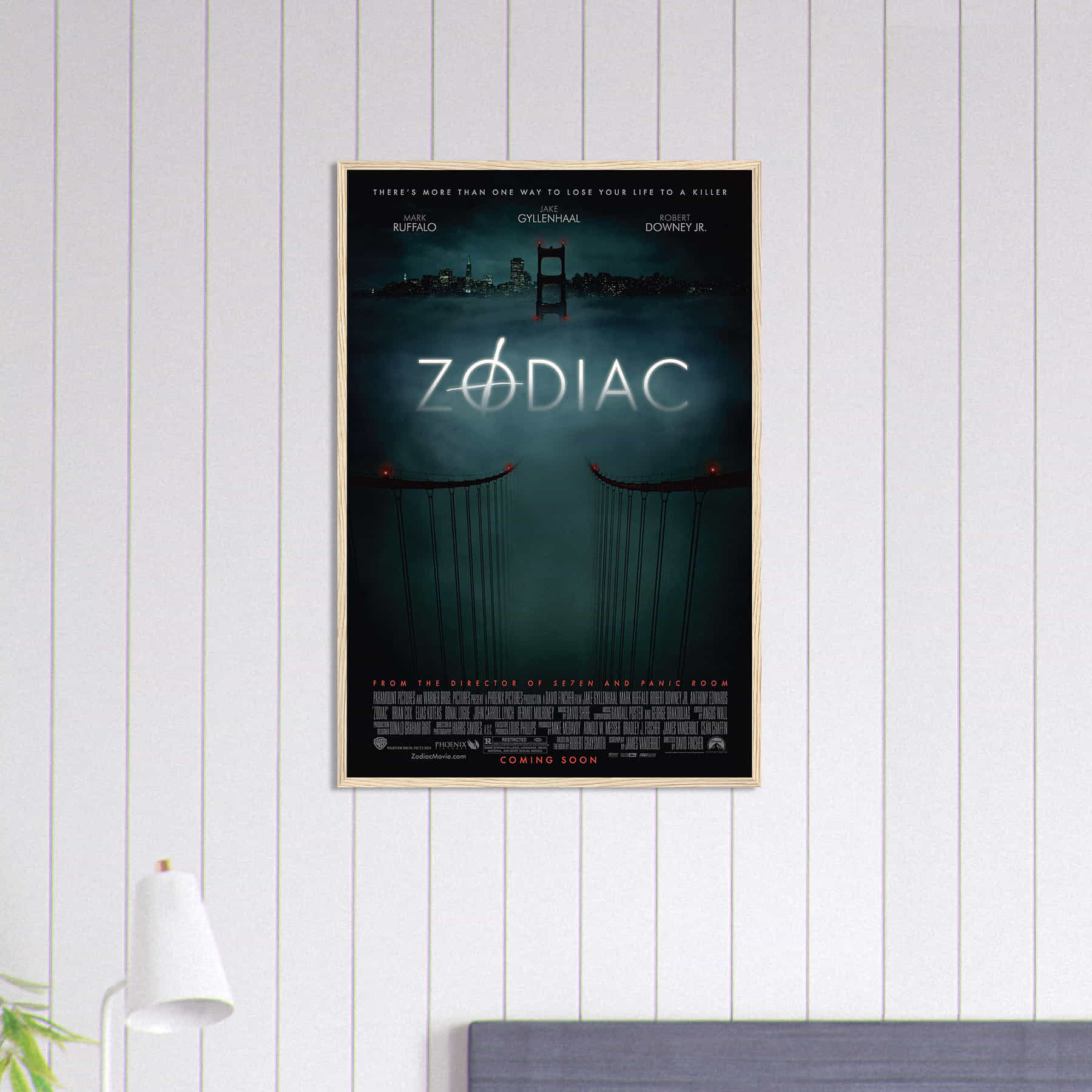 Zodiac Movie Poster, Jake Gyllenhaal Classic Movie Poster - Citiesbox