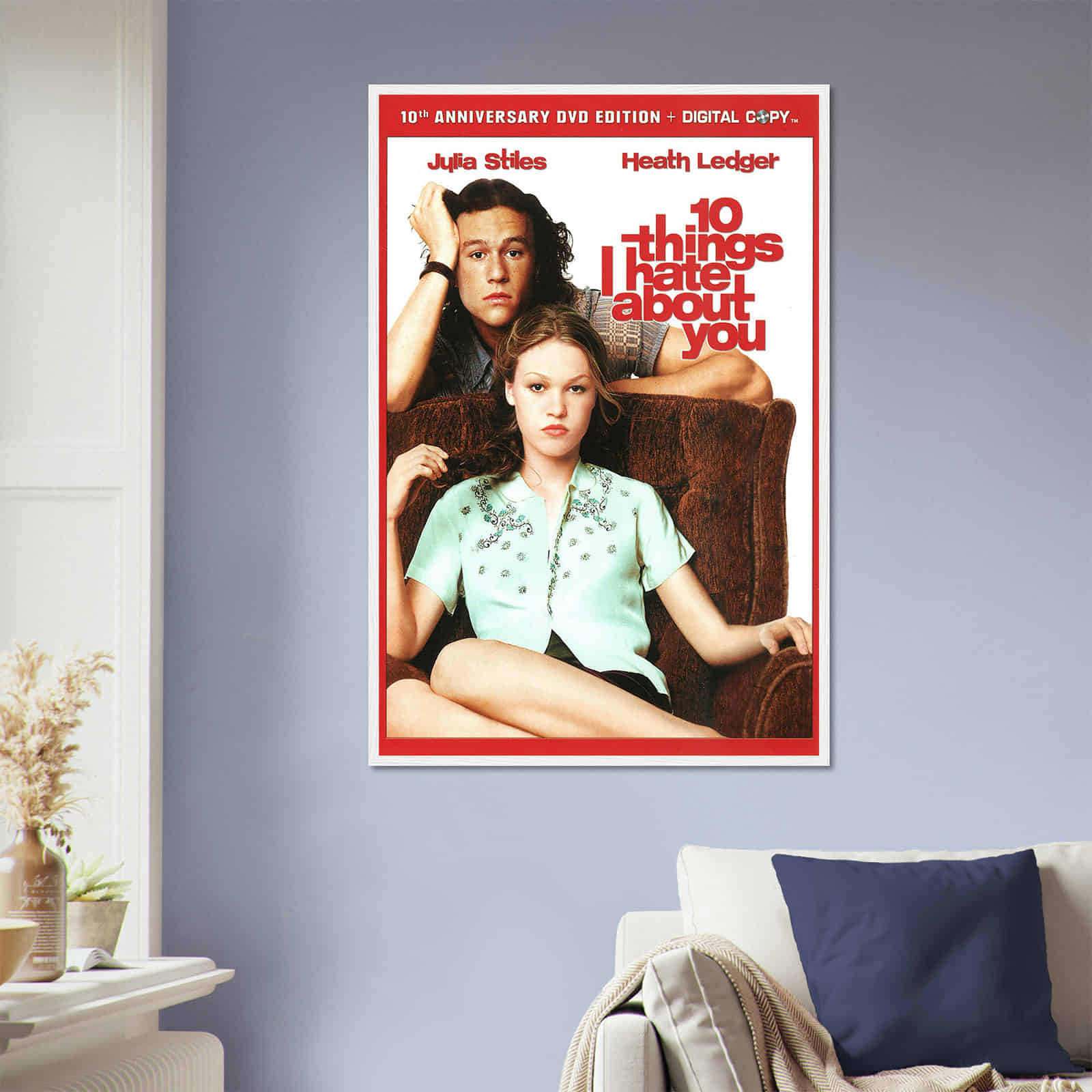 10 Things I Hate About You Movie Poster, Room Decor -10 Things I Hate ...