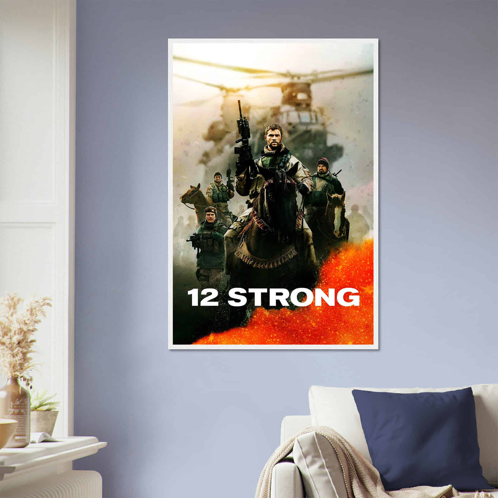 12 Strong Movie Poster, 12 Strong (2018) Movie Poster for Gift - Citiesbox