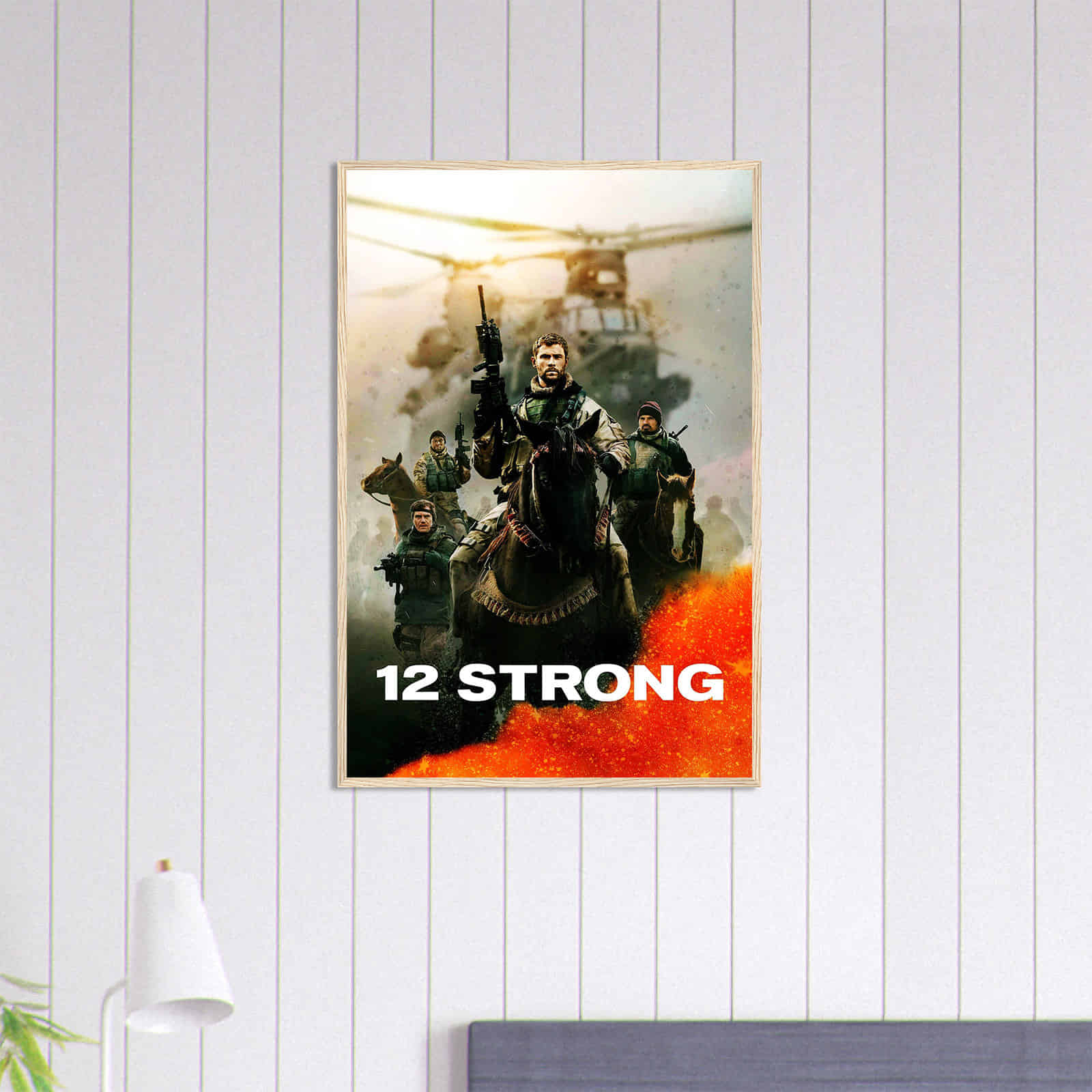 12 Strong Movie Poster, 12 Strong (2018) Movie Poster for Gift - Citiesbox