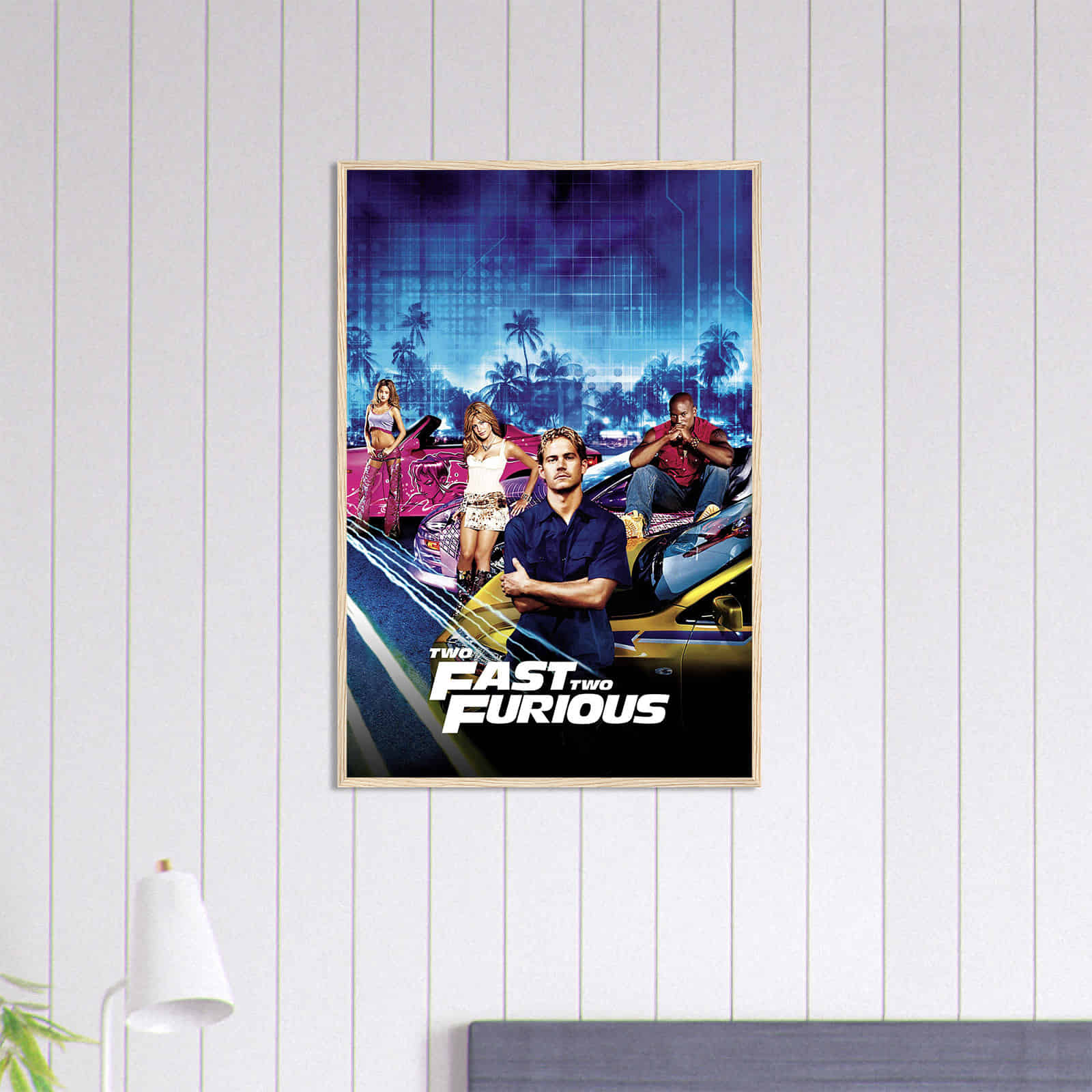 2 Fast 2 Furious Movie Poster, Fast and the Furious Poster Print for ...