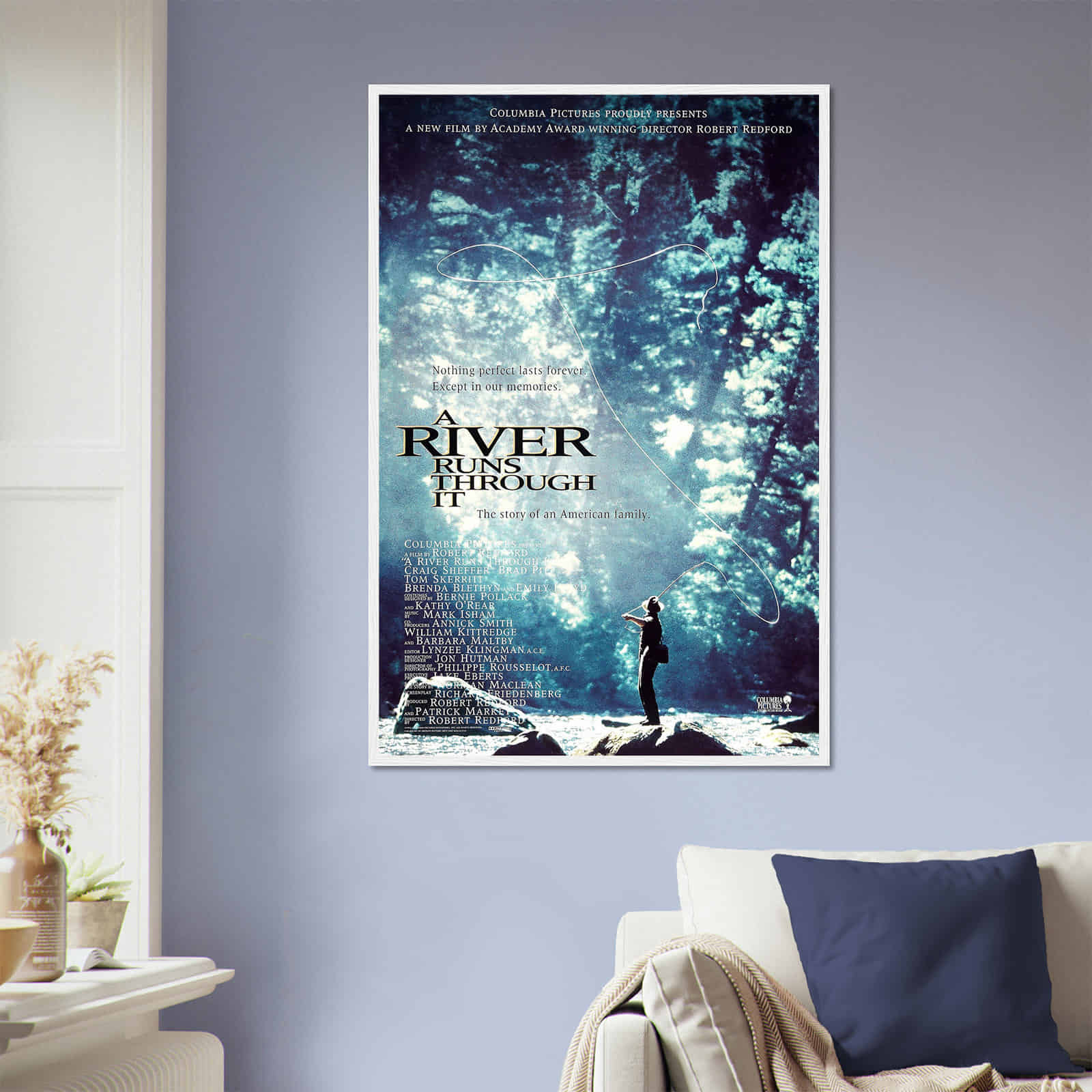 A River Runs Through It Movie Poster, A River Runs Through It (1992 ...