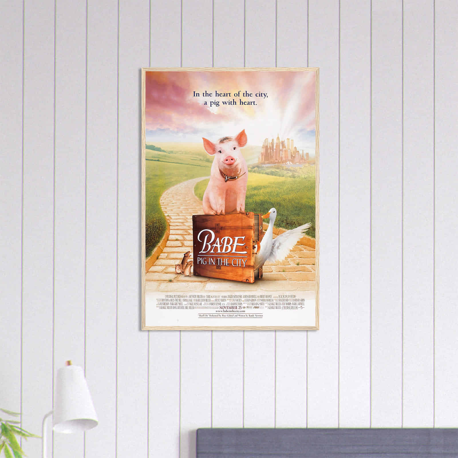 Babe Pig in the City Movie Poster, Babe Pig in the City (1998) Movie ...