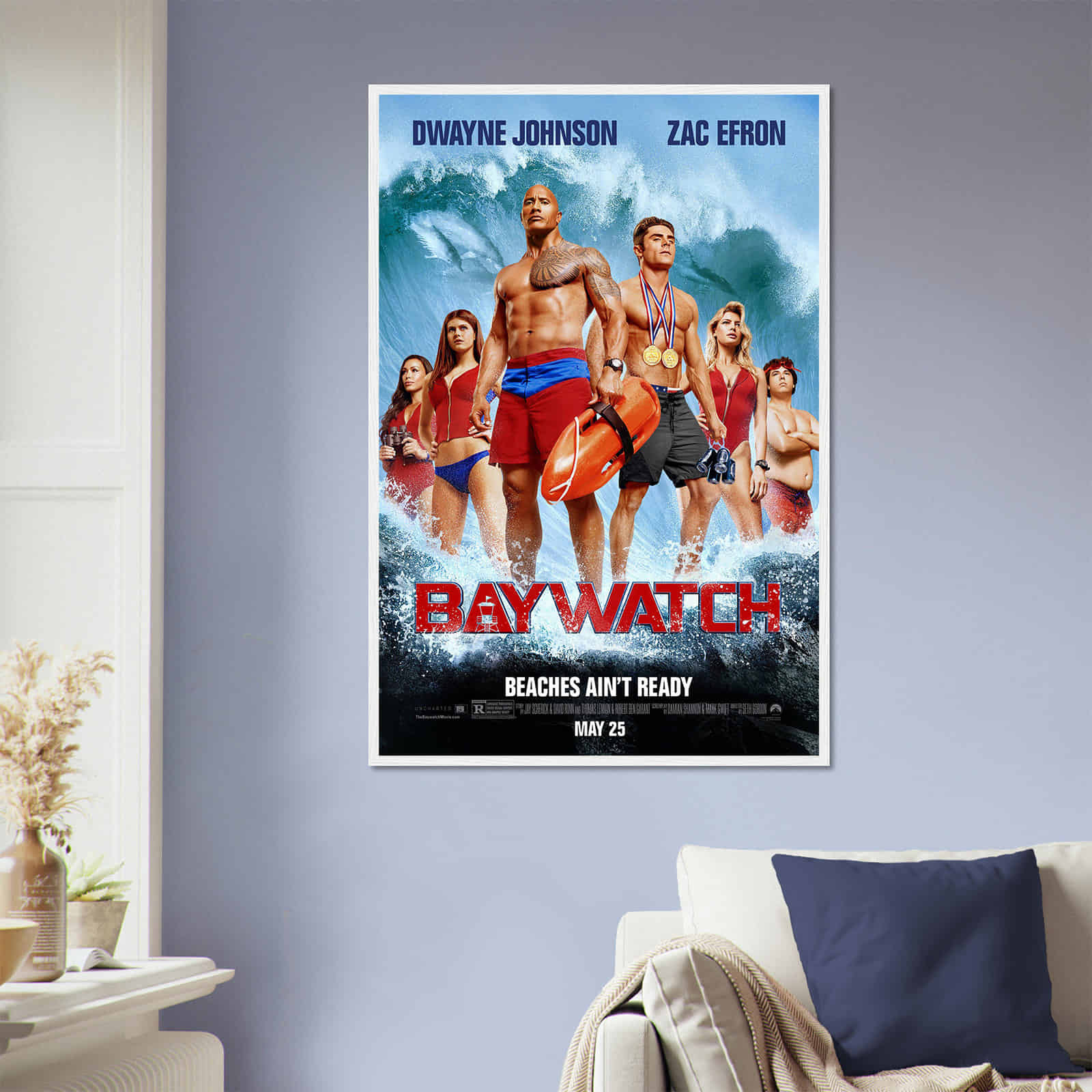 Baywatch Movie Poster, Baywatch (1989) Poster Print for Gift - Citiesbox