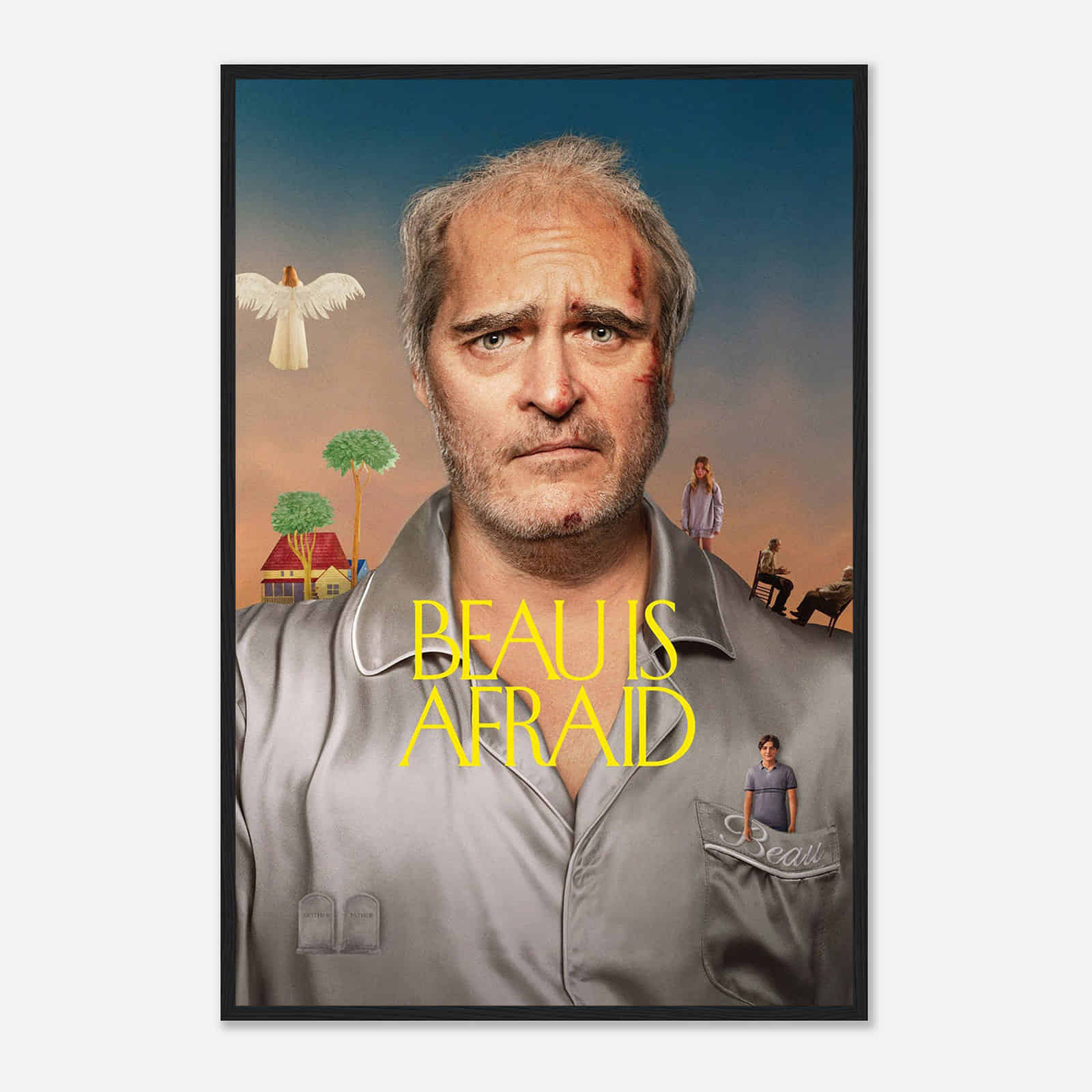 Beau Is Afraid Movie Poster, Beau Is Afraid (2023) Movie Poster for ...