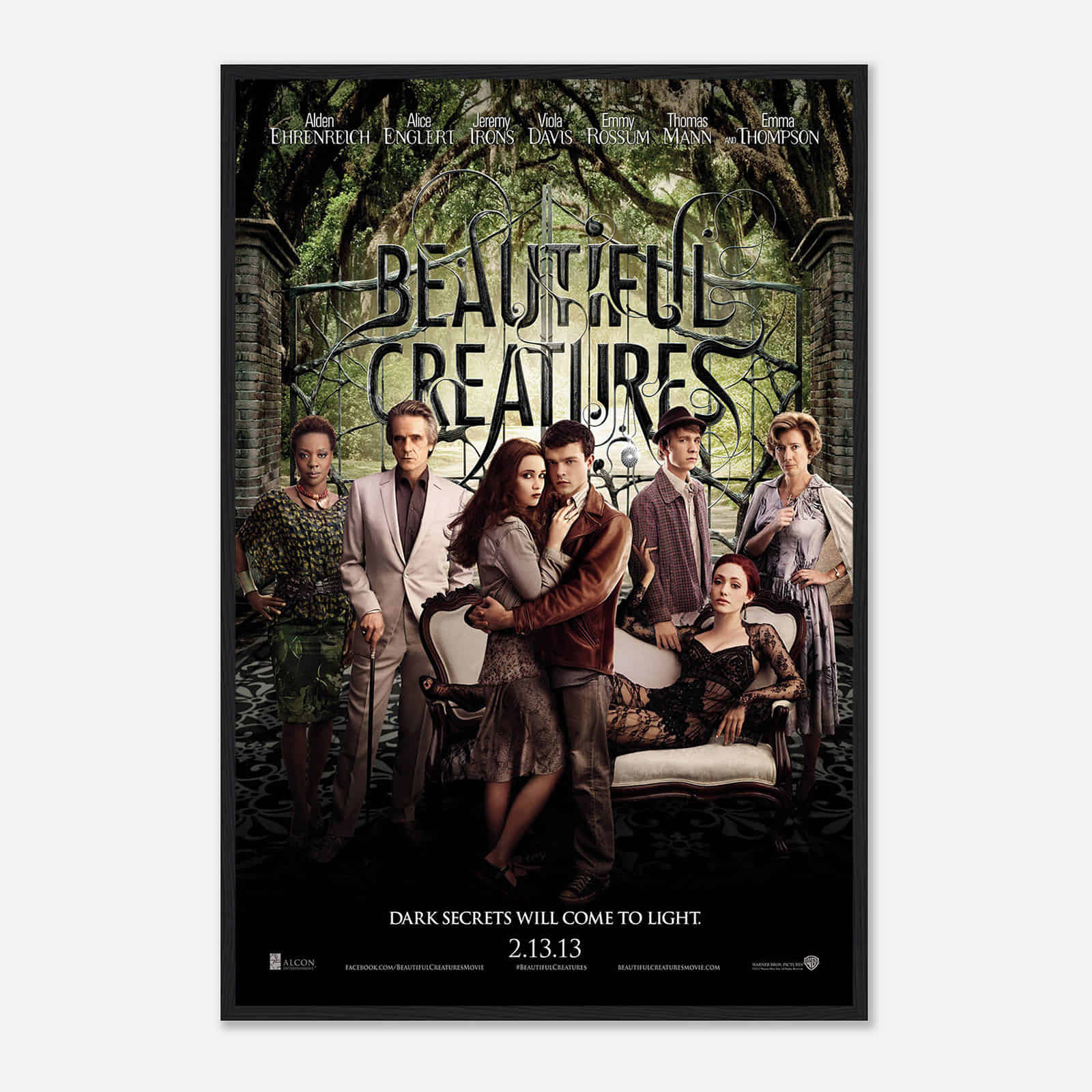 Beautiful Creatures Movie Poster, Beautiful Creatures Poster for Gift ...
