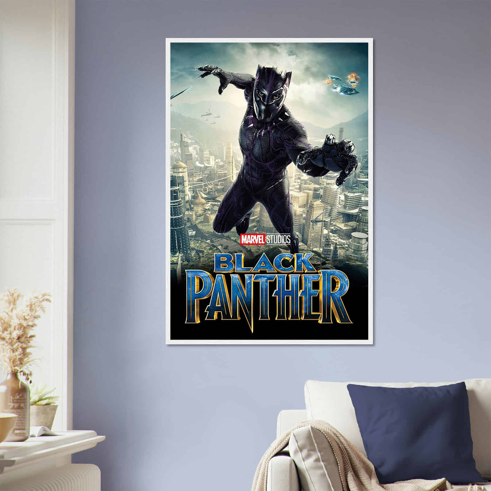 Black Panther Movie Poster, Black Panther Movie Poster for Gift - Citiesbox