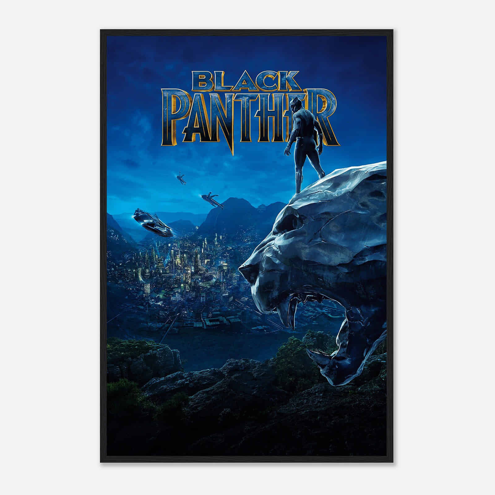 Black Panther Movie Poster, Black Panther Poster for Gift - Citiesbox