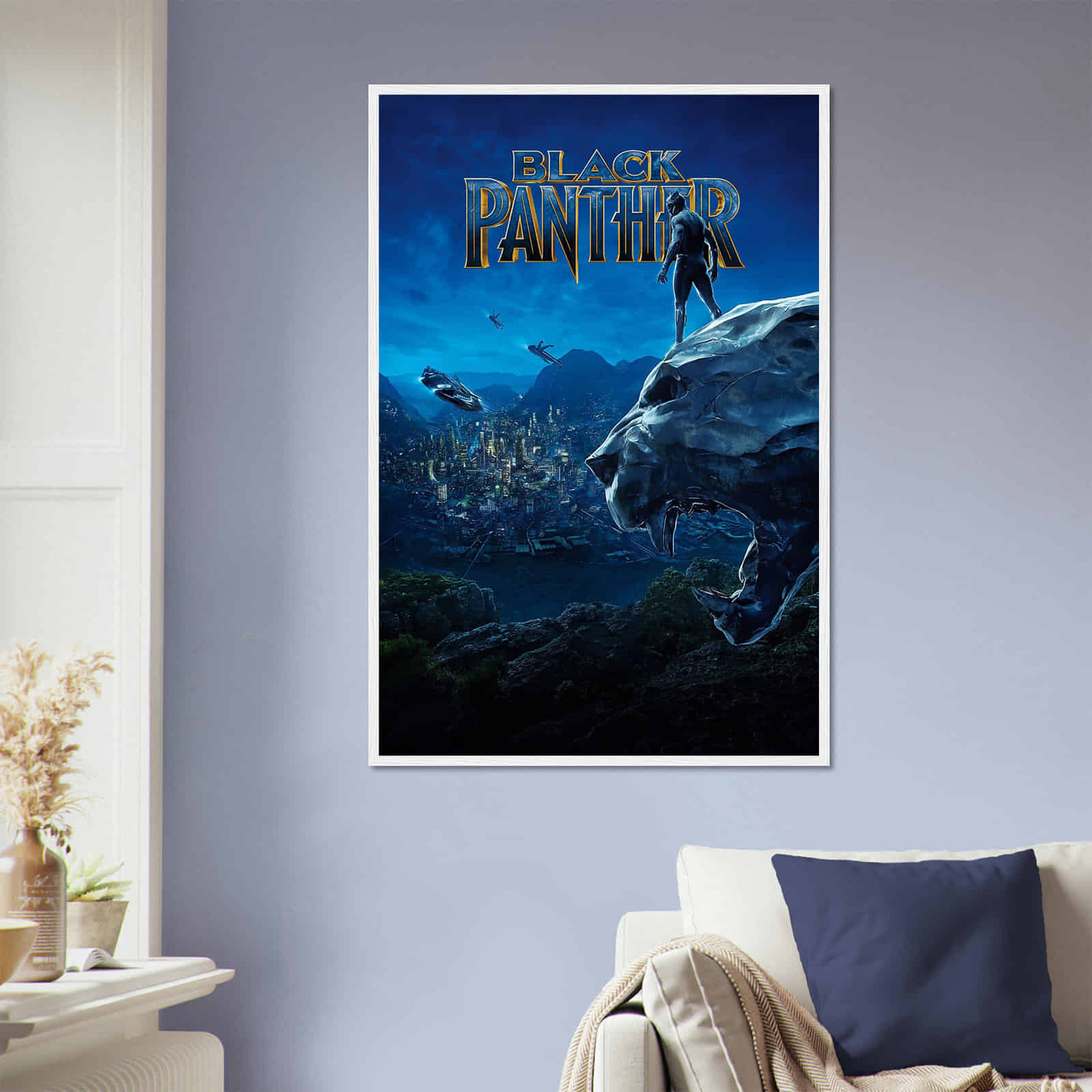 Black Panther Movie Poster, Black Panther Poster for Gift - Citiesbox