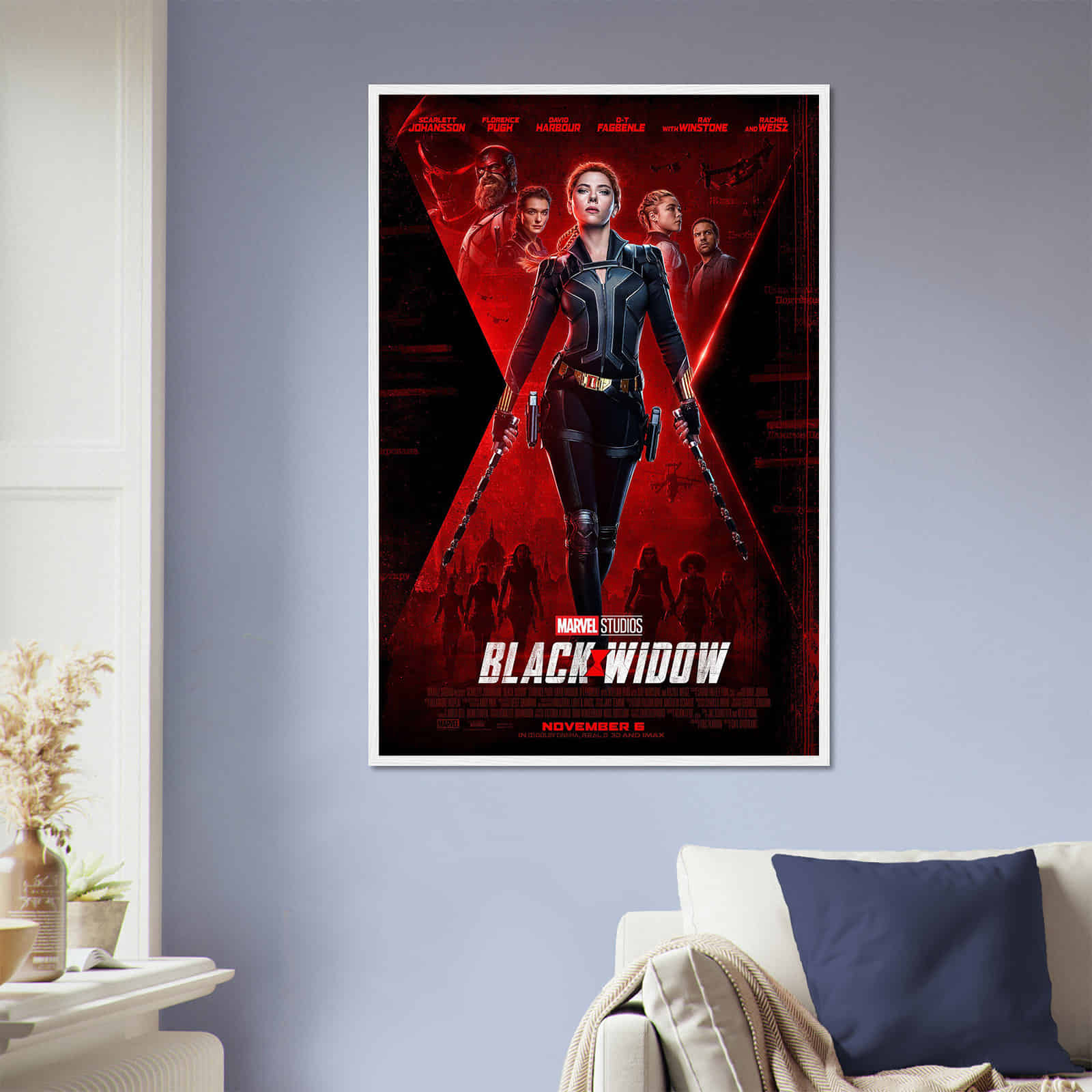 Black Widow Movie Poster, Black Widow Poster for Gift - Citiesbox