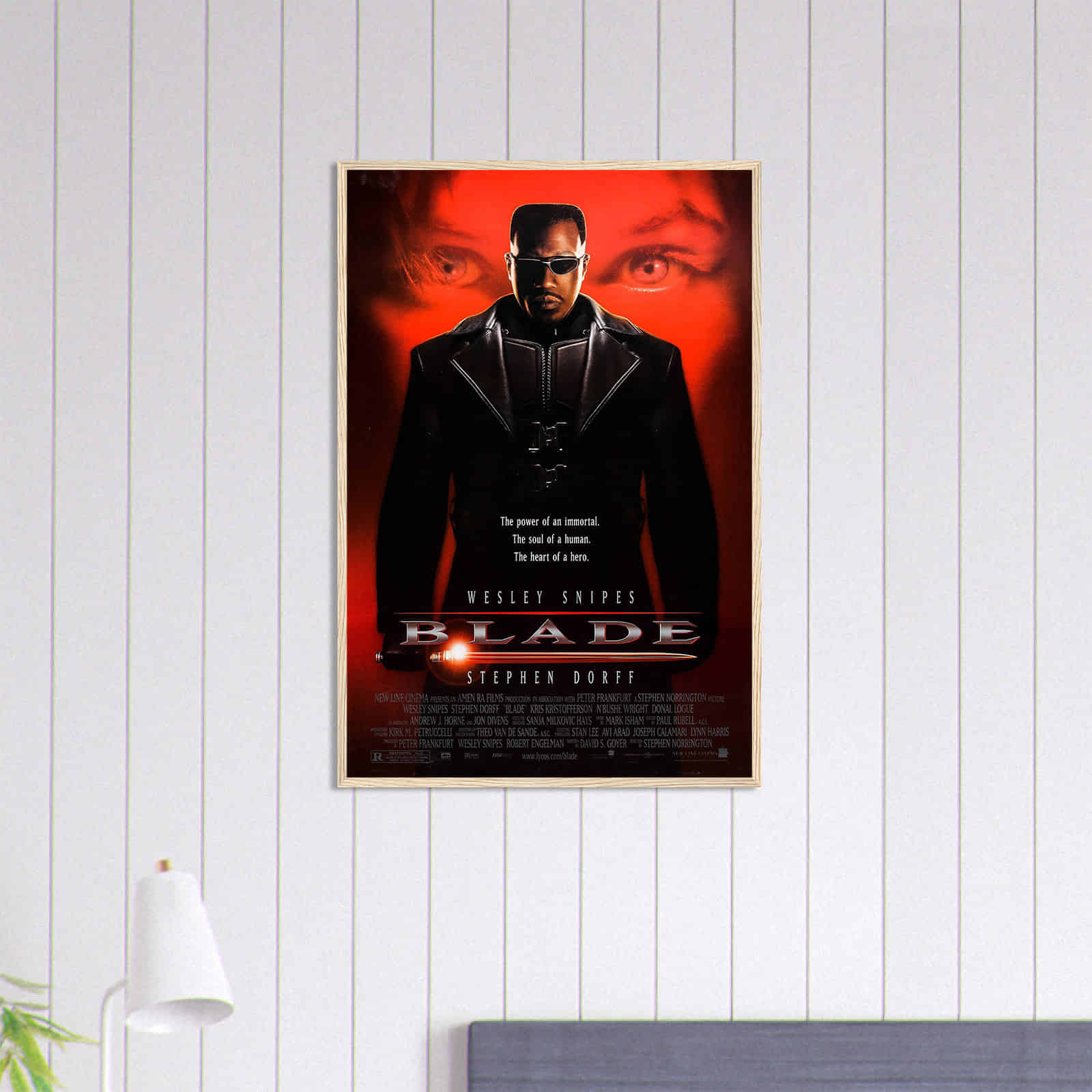 Blade (1998) Movie Poster, Blade (1998) Classic Movie Poster for Gift ...