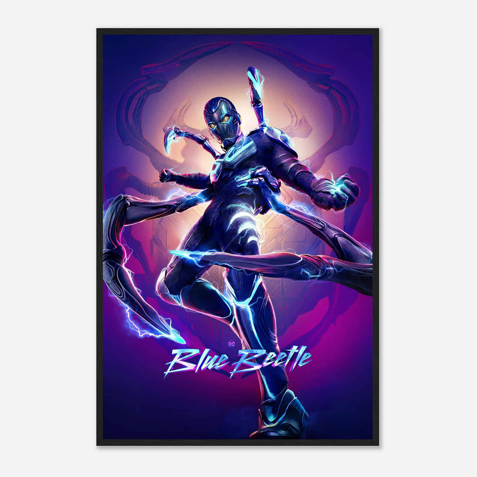 Blue Beetle (2023) Movie Poster, Blue Beetle Poster for Gift - Citiesbox