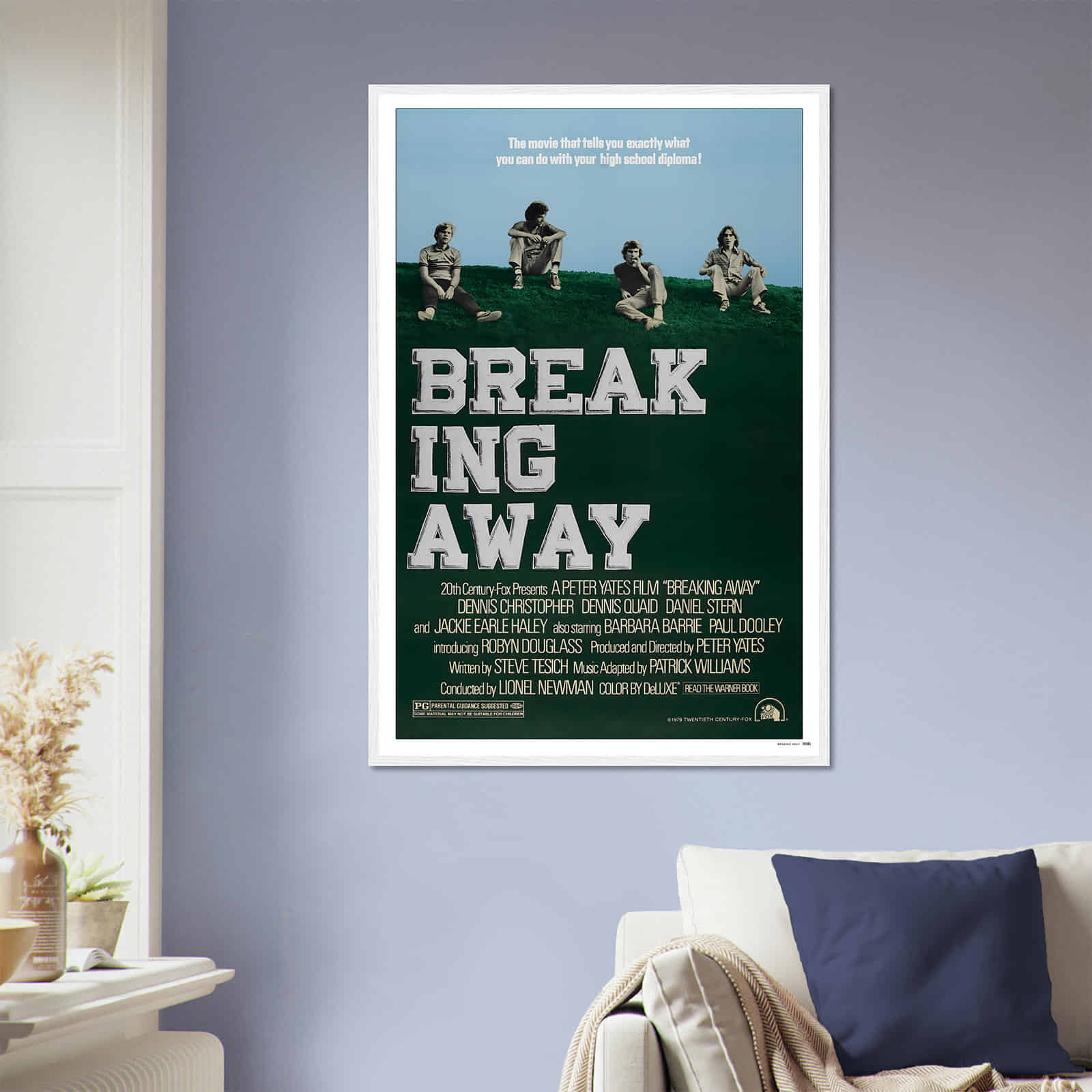 Breaking Away Movie Poster, 1979 Breaking Away Classic Movie Poster for Gift - Citiesbox