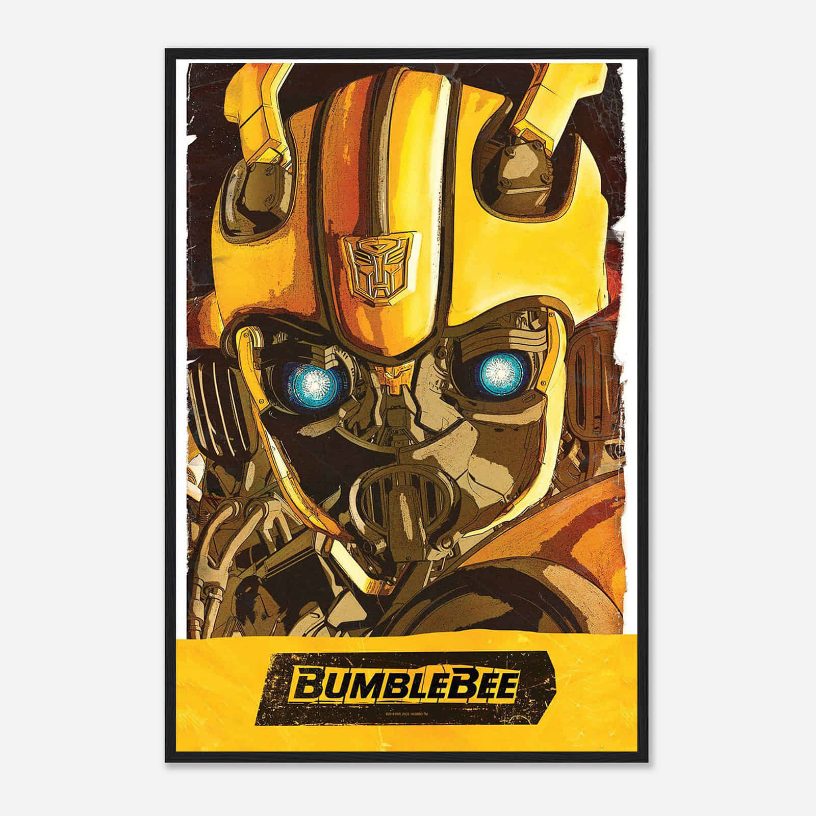 Bumblebee Movie Poster, Bumblebee Poster for Gift, Mult-size - Citiesbox