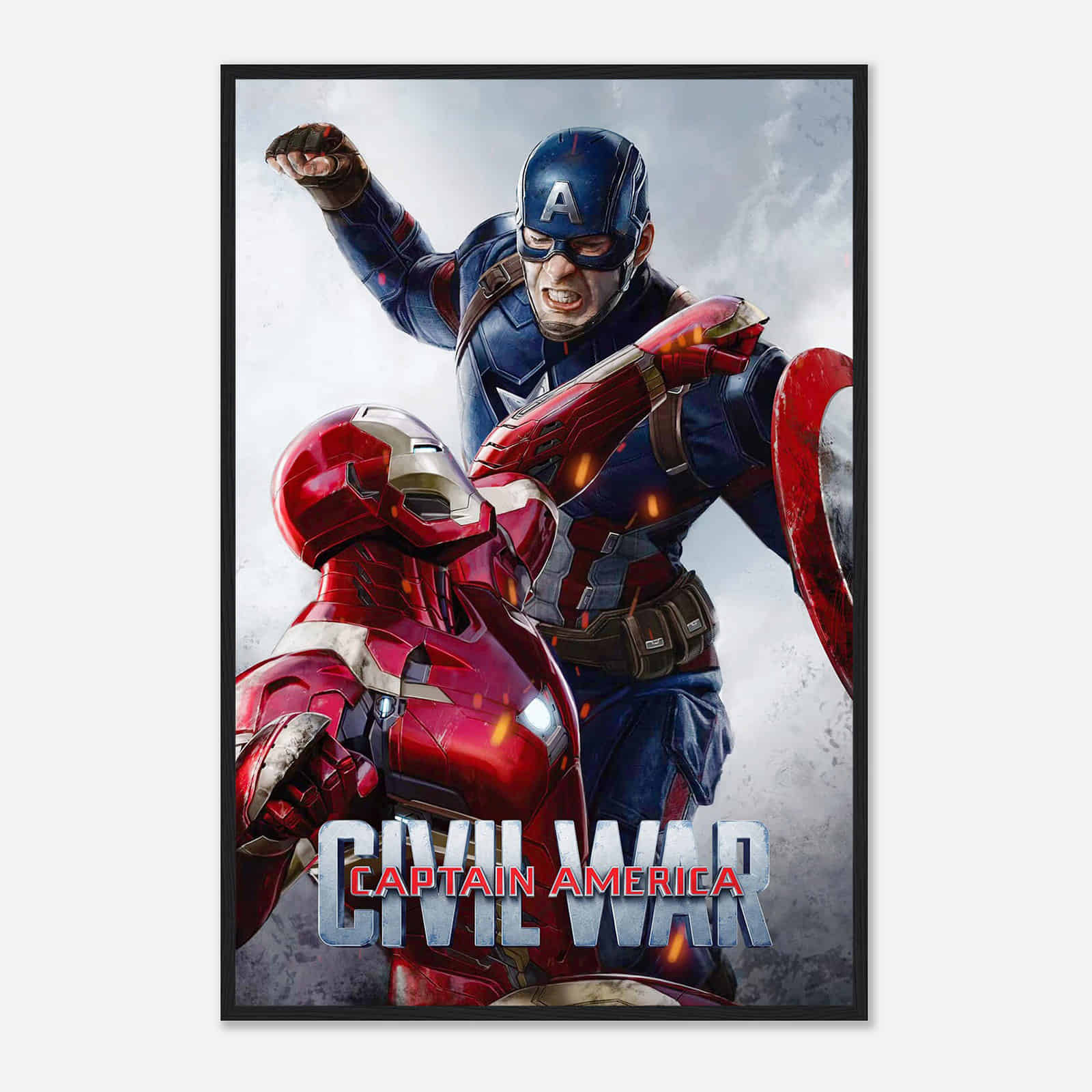 Captain America Civil War Movie Poster, Civil War Poster for Gift ...