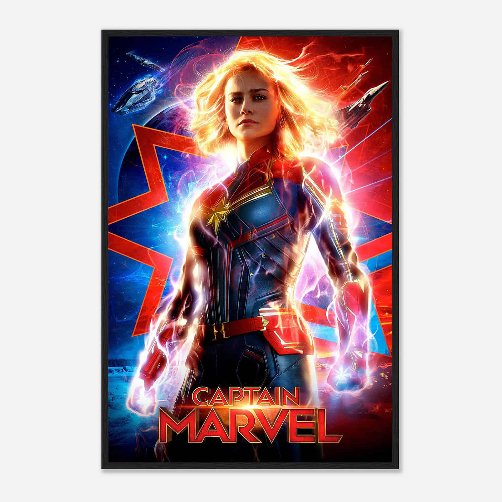 Captain Marvel Movie Poster, Captain Marvel Poster for Gift - Citiesbox