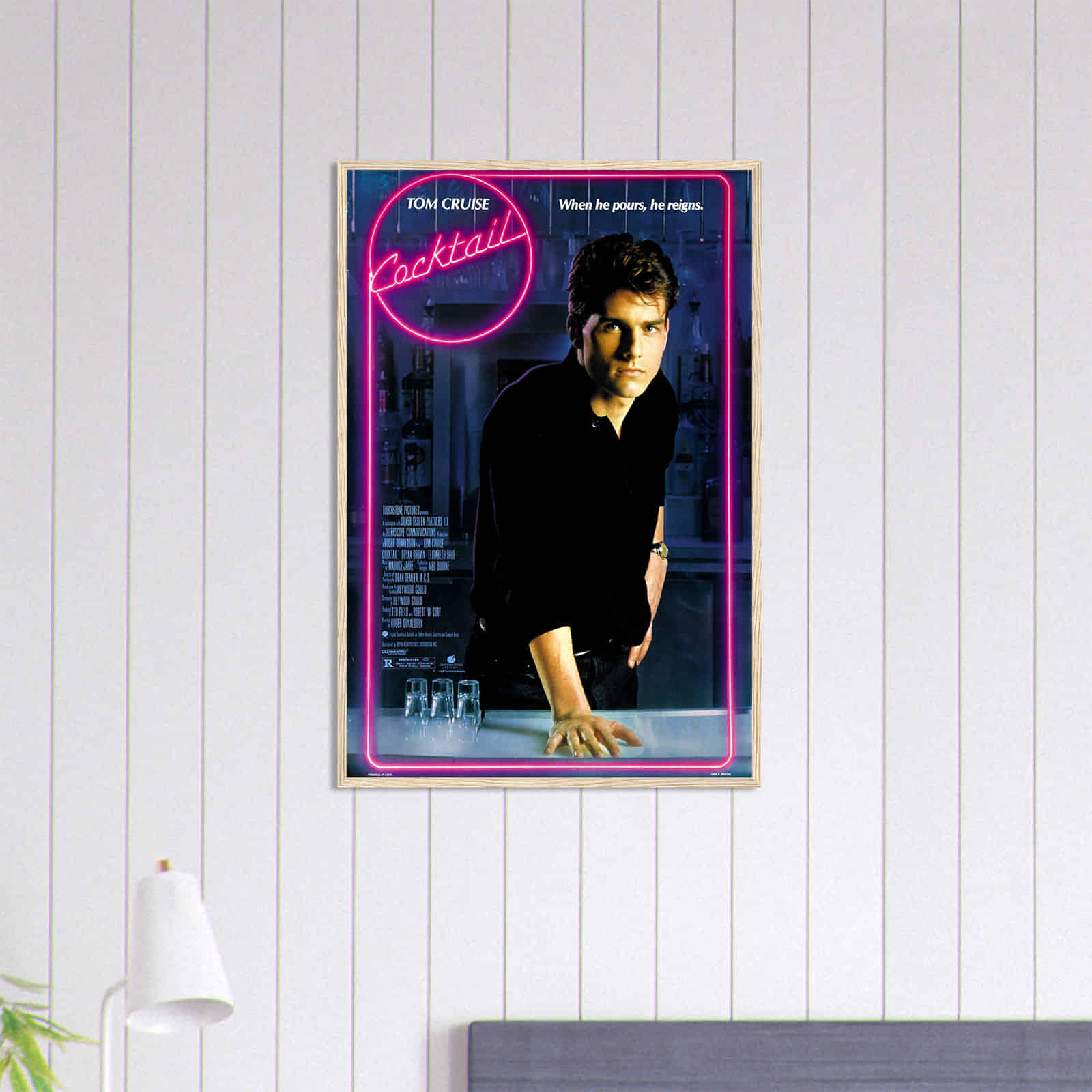 Cocktail (1988) Movie Poster, Cocktail Activity Poster for Gift - Citiesbox