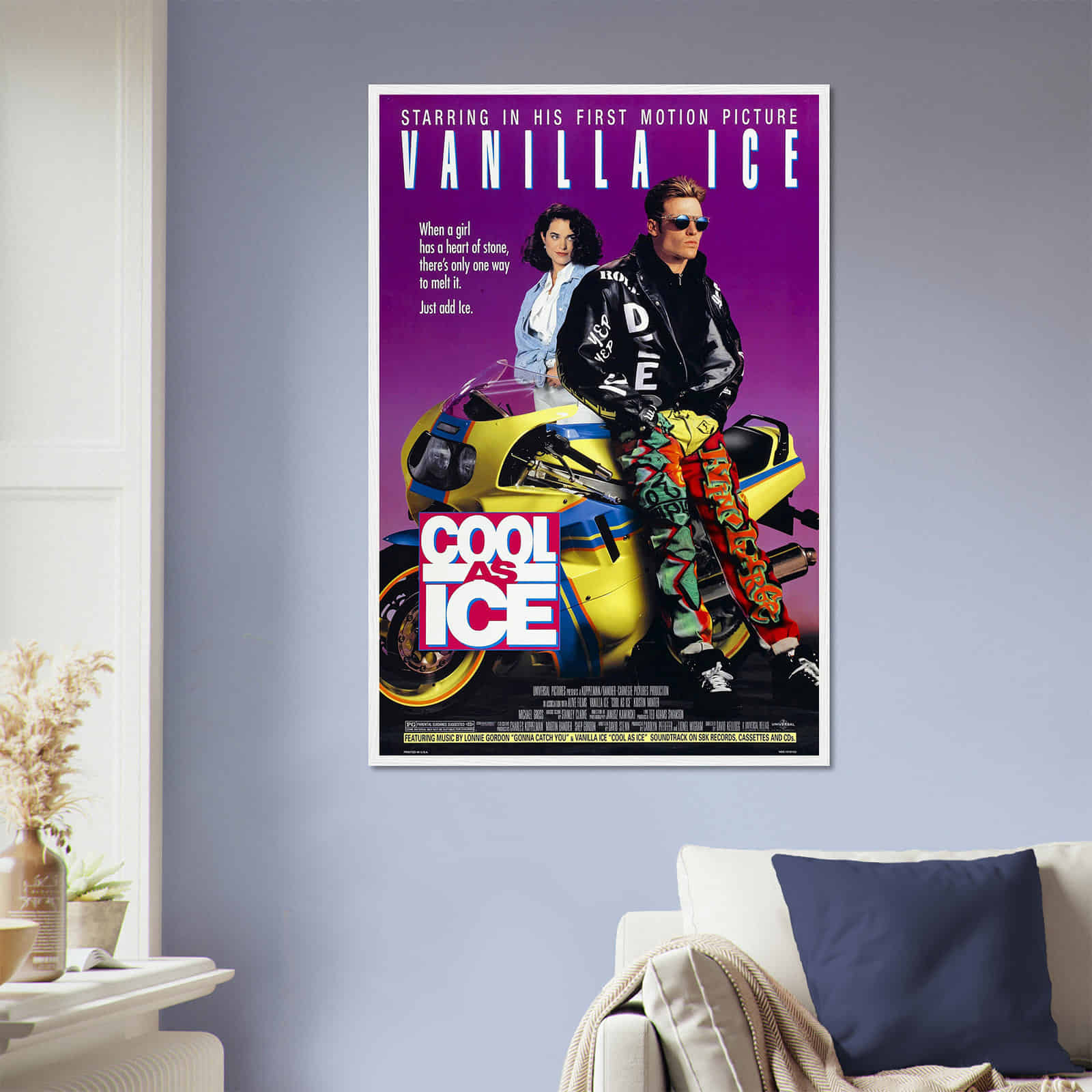 Cool as Ice Movie Poster, Cool as Ice (1991) Poster for Gift - Citiesbox