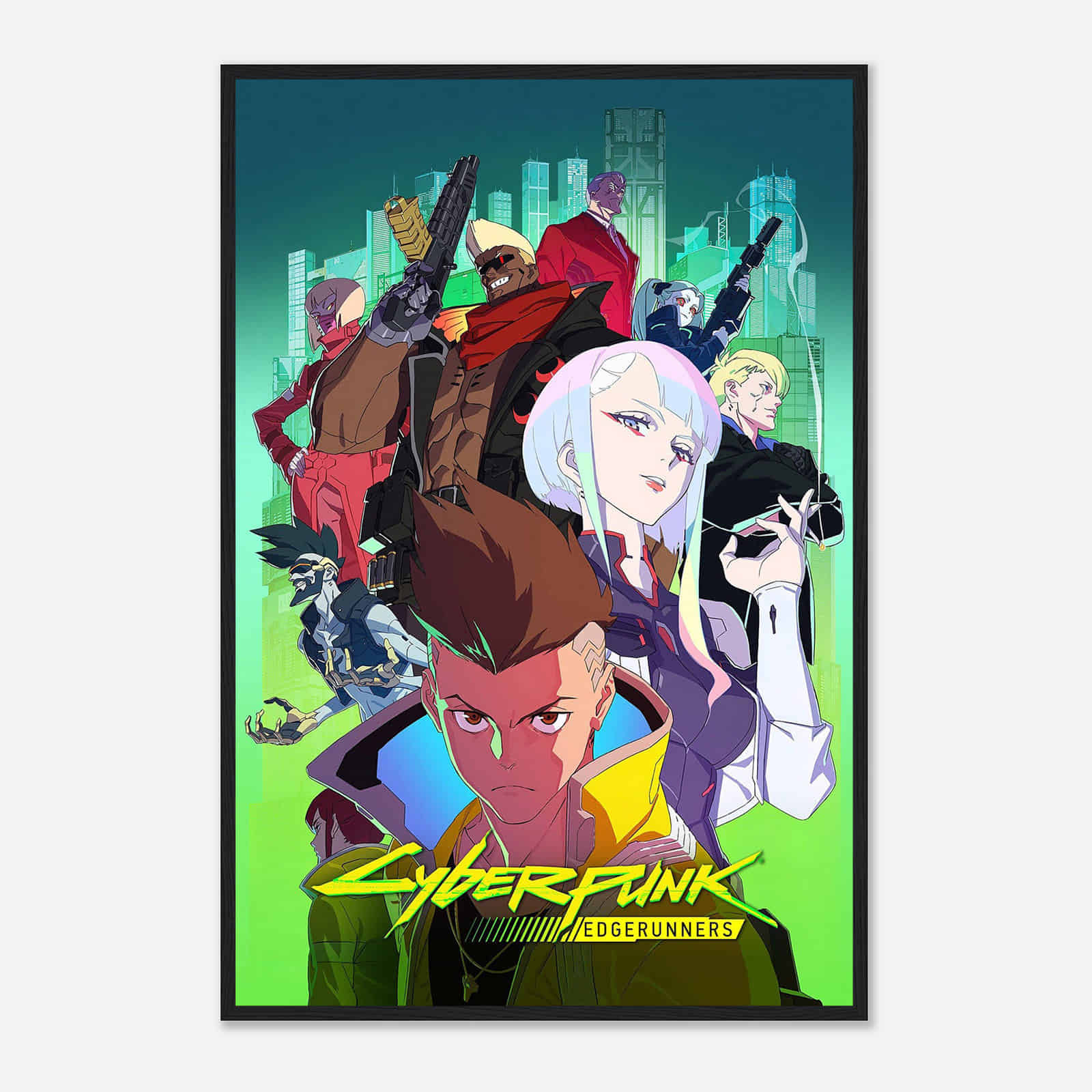 Cyberpunk Edgerunners Movie Poster, Cyberpunk Edgerunners Poster for ...