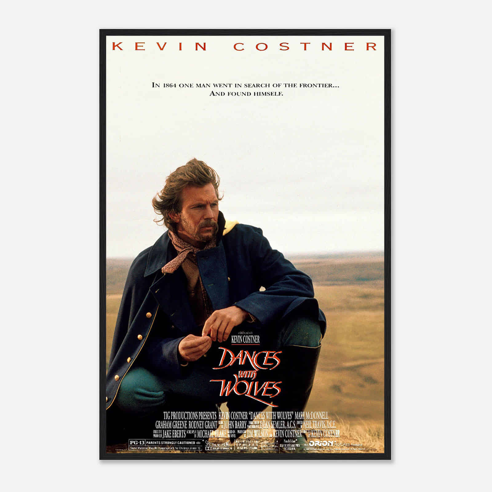 Dances with Wolves Movie Poster, Dances with Wolves (1990) Poster for ...