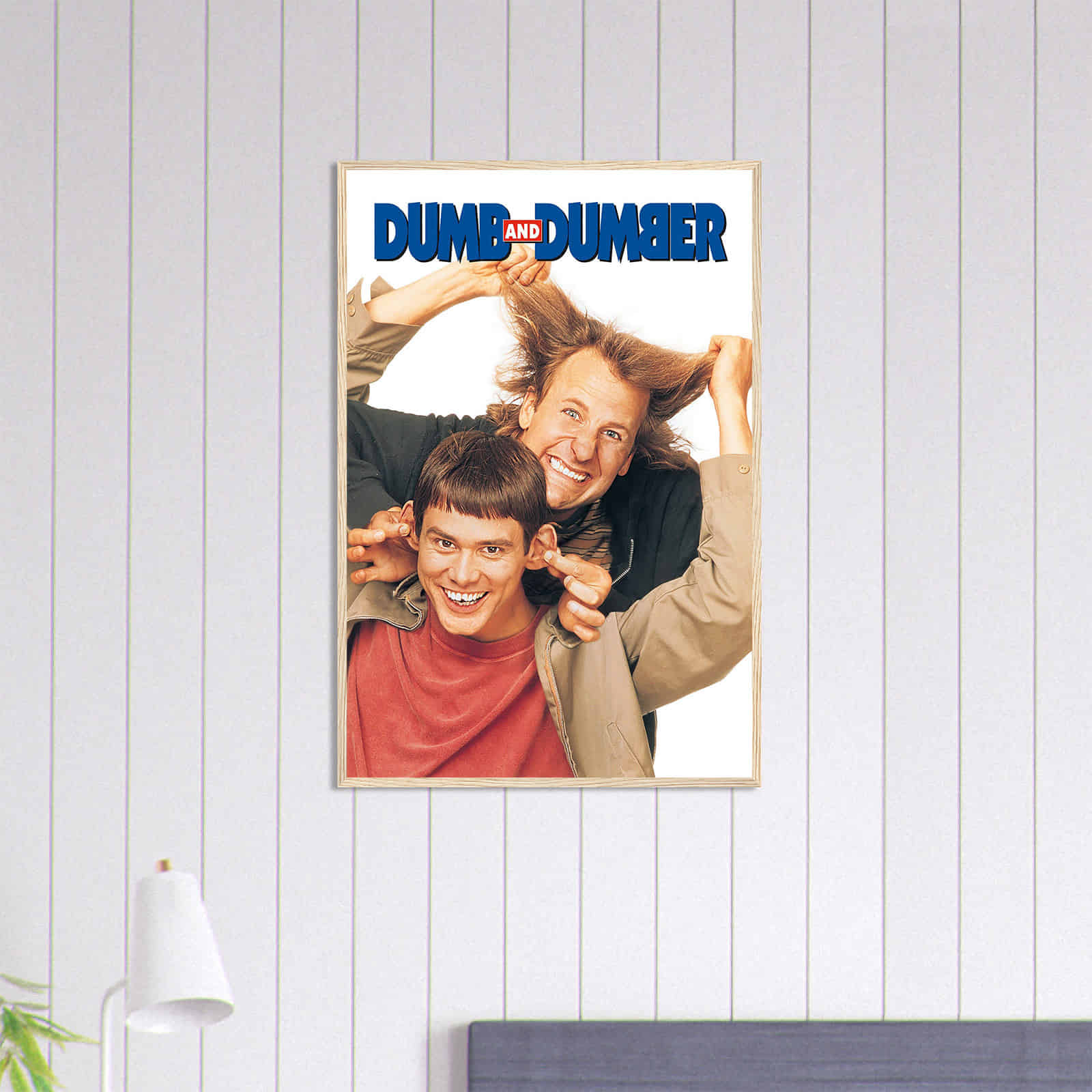 Dumb & Dumber Movie Poster, Dumb and Dumber (1994) Classic Movie Poster ...
