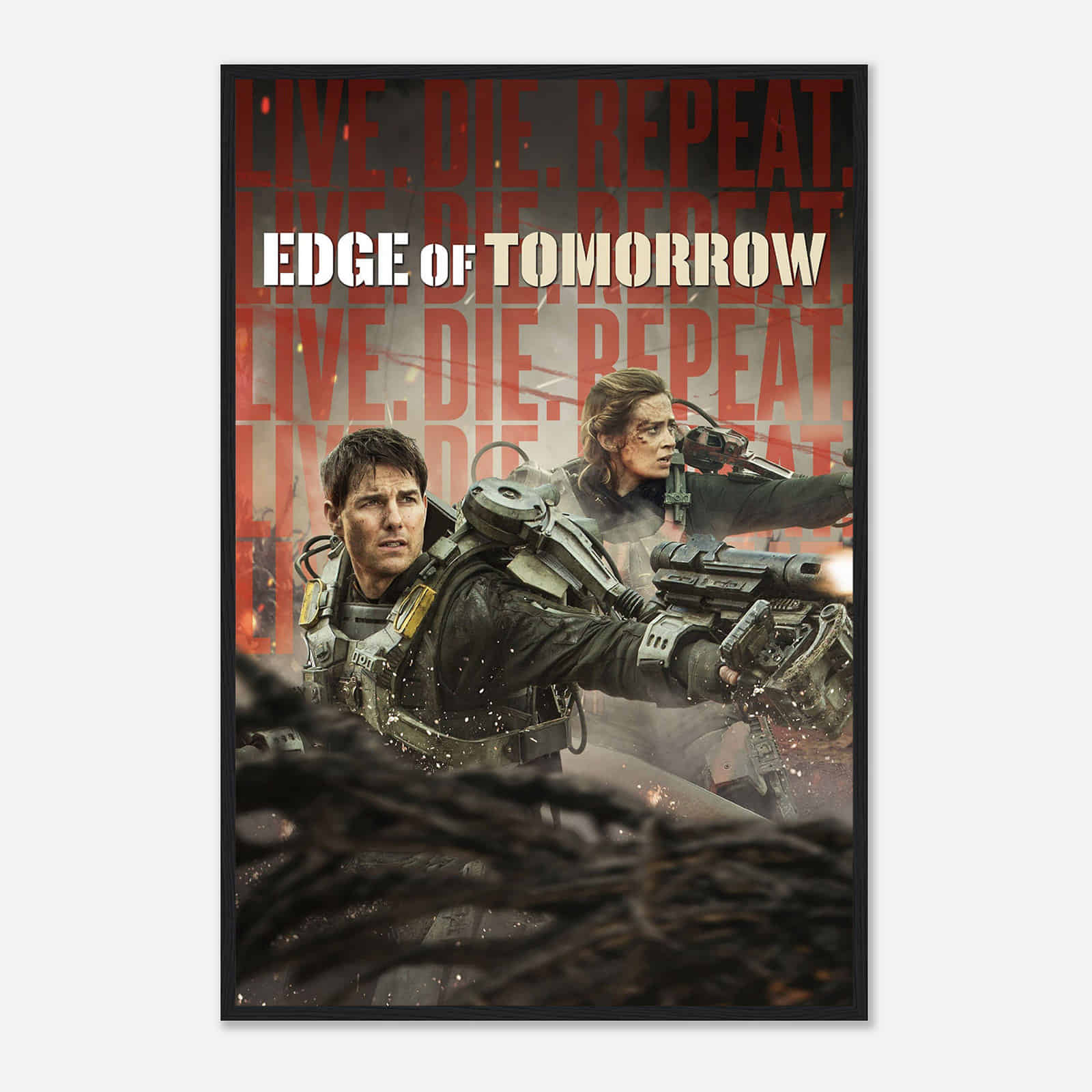 Edge of Tomorrow Movie Poster, Classic Movie Poster for Gift - Citiesbox