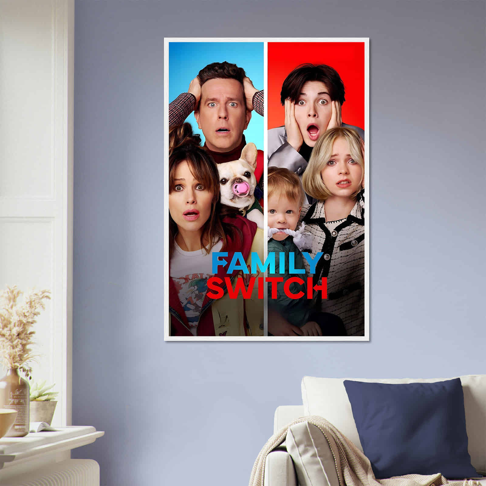 Family Switch Movie Poster, Family Switch (2023) Classic Movie Poster ...