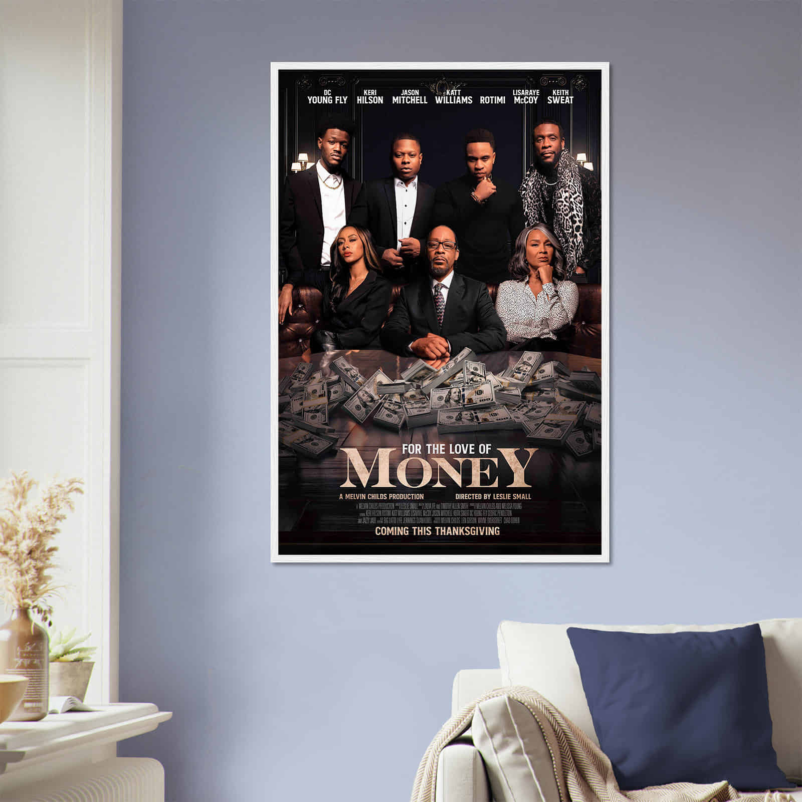 For the Love of Money Movie Poster, For the Love of Money (2021) Poster for Gift - Citiesbox