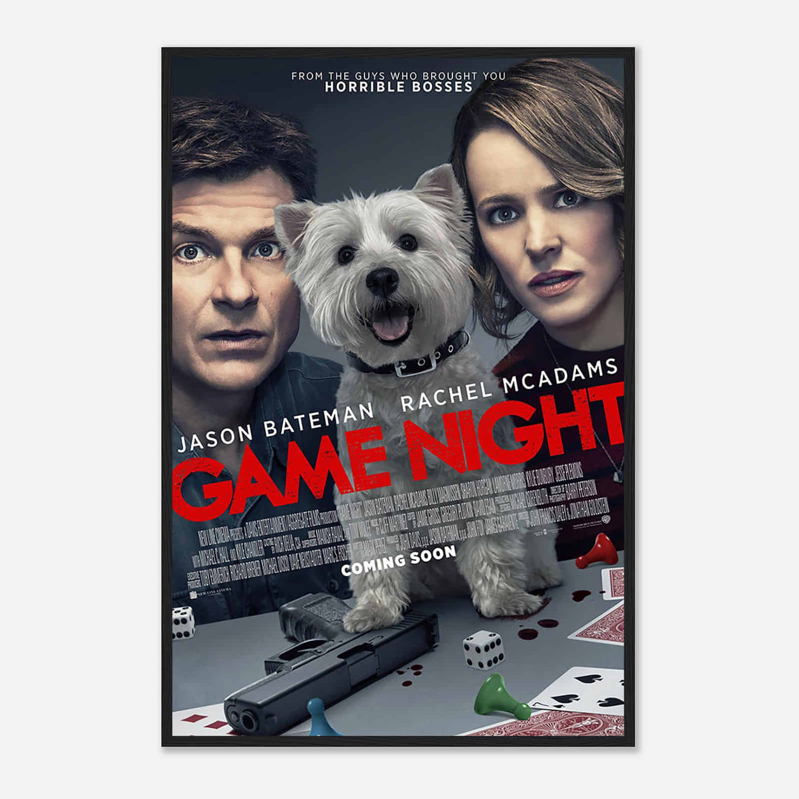 Game Night Movie Poster, Game Night (2018) Poster Print for Gift ...