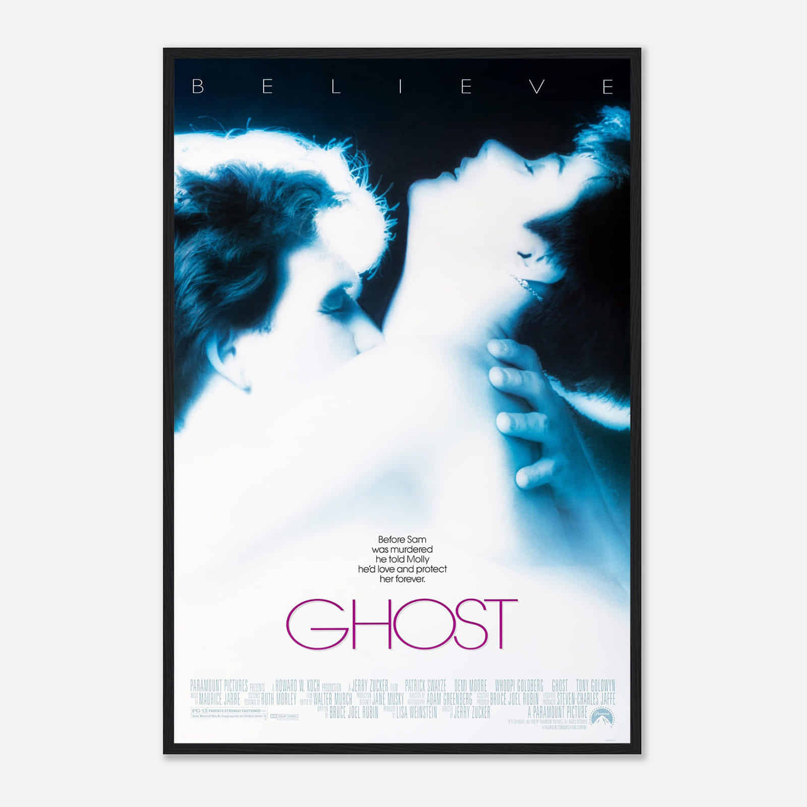 Ghost Movie Poster, Ghost Movie Poster for Gift - Citiesbox
