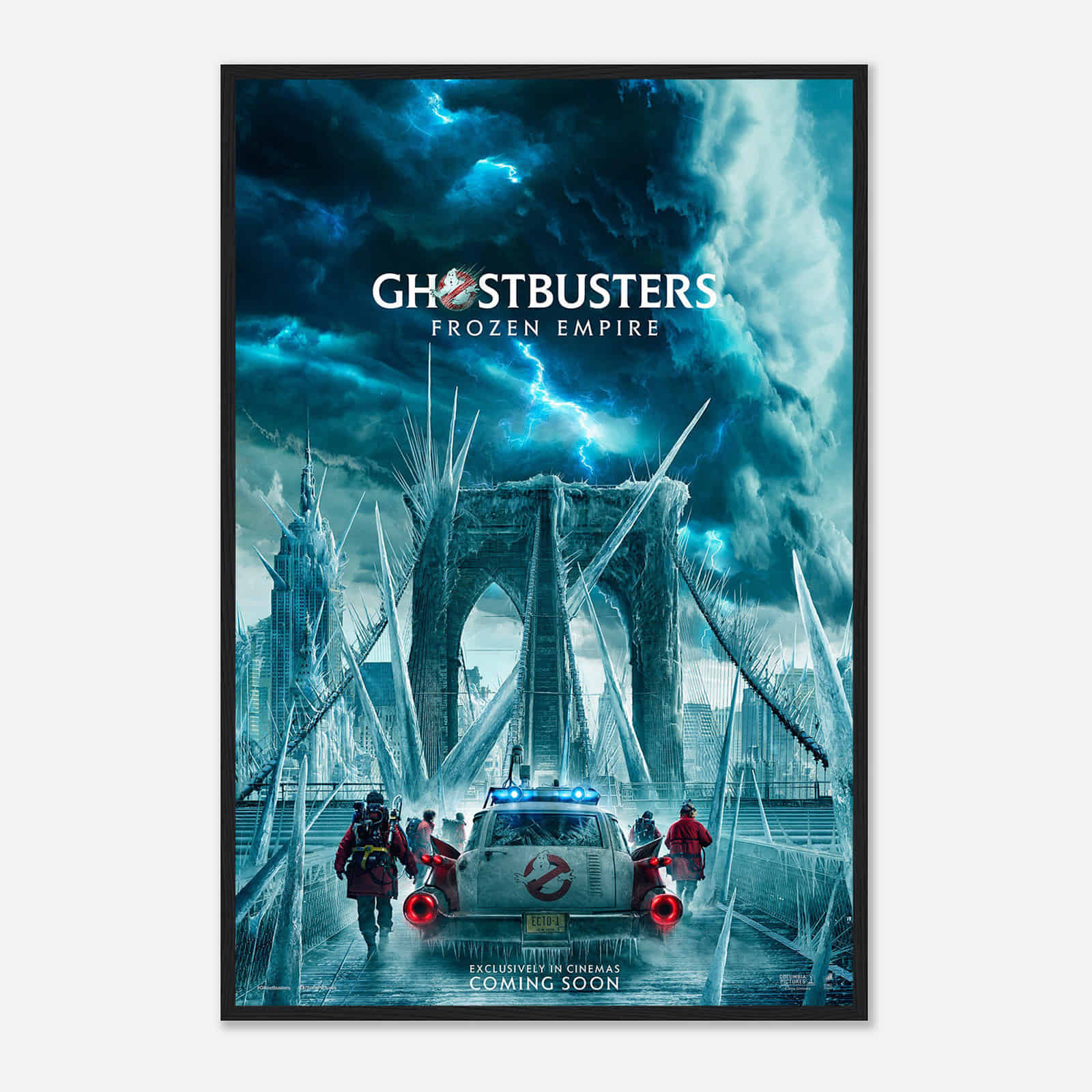 Ghostbusters Frozen Empire Poster, Ghostbusters Frozen Empire (2024 ...