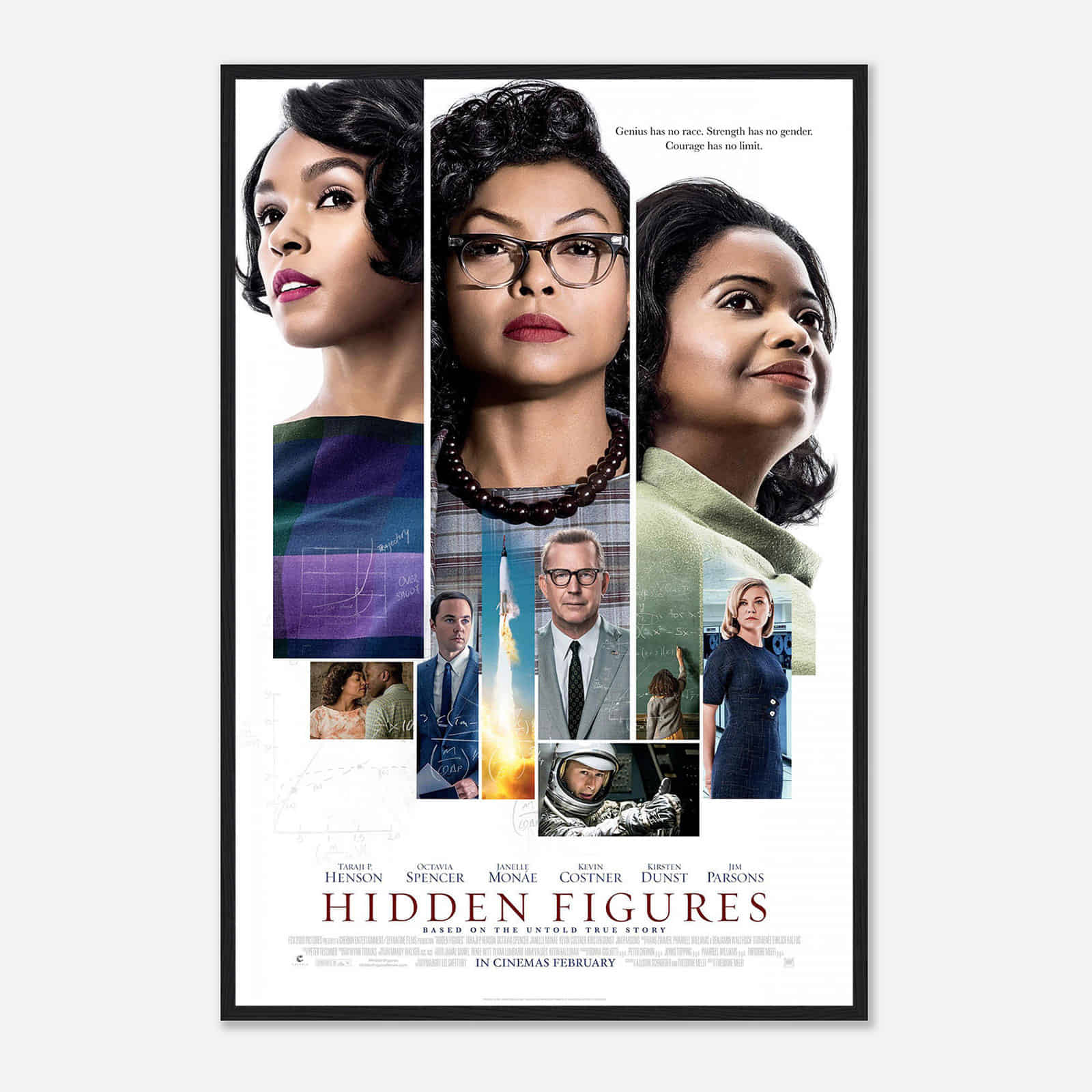 Hidden Figures Movie Poster, Hidden Figures Poster for Gift - Citiesbox