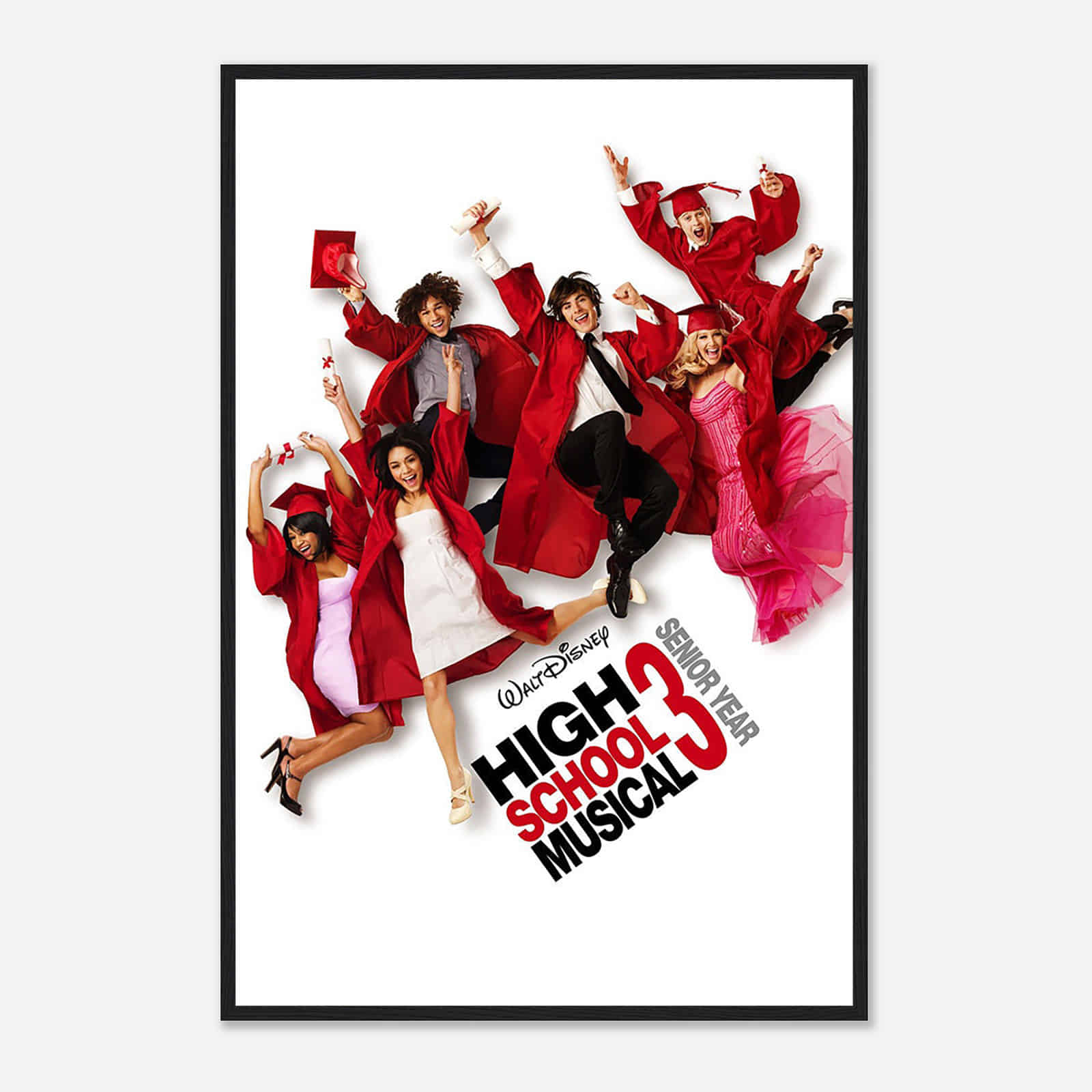 High School Musical Movie Poster, High School Musical 3 Poster Print ...
