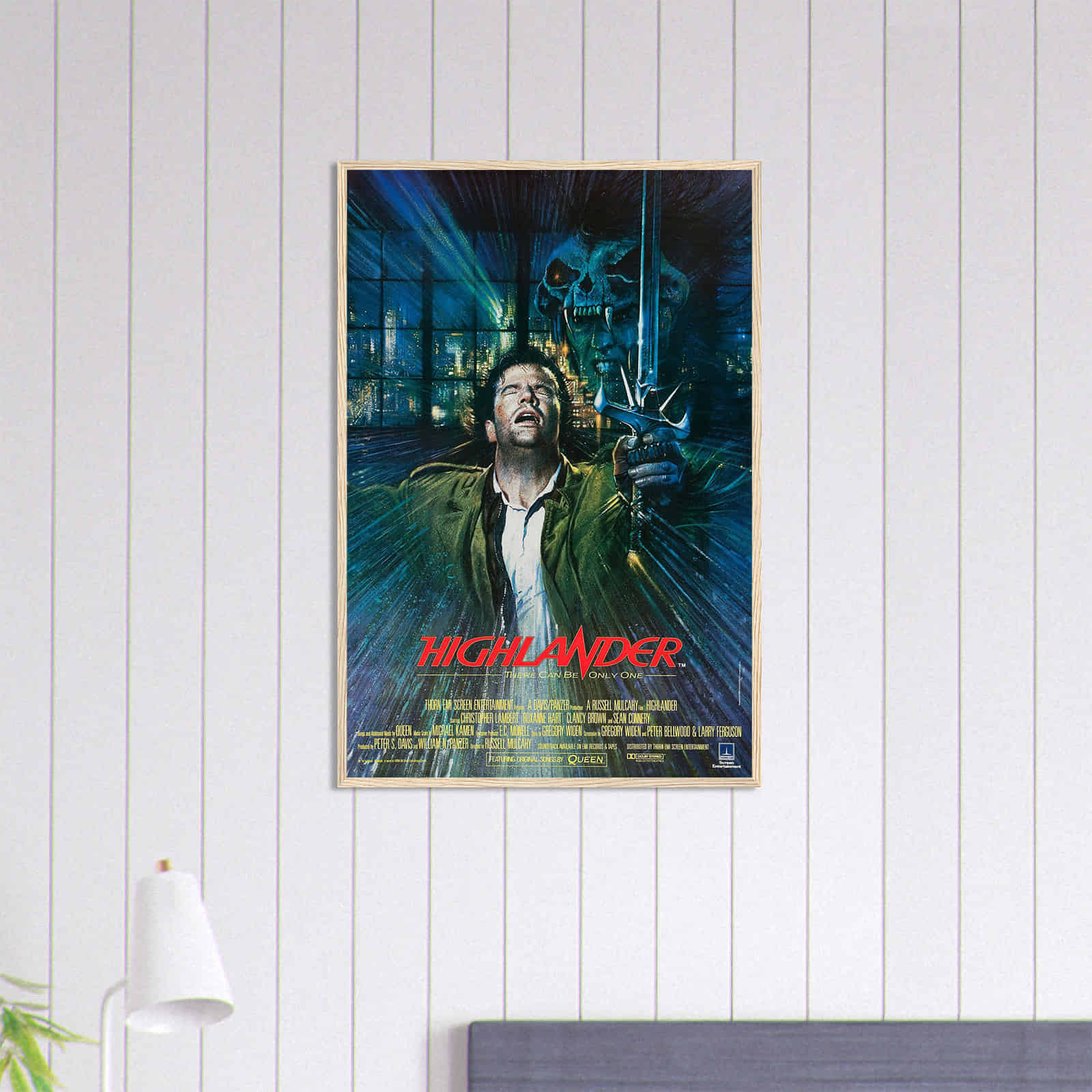 Highlander Movie Poster, Highlander (1986) Poster Print for Gift ...