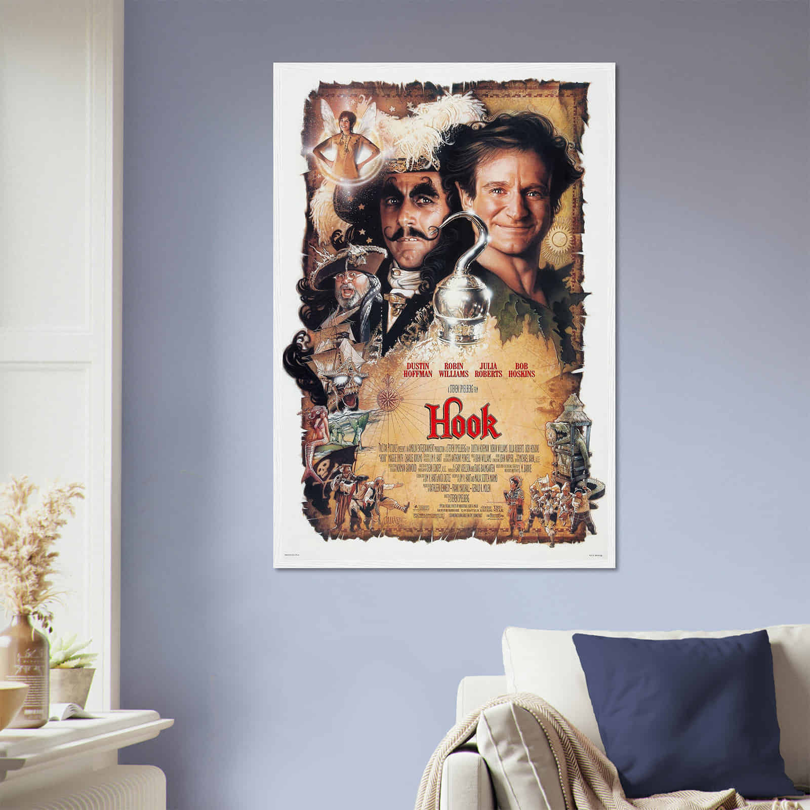 Hook Movie Poster, Hook (1991) Poster for Gift - Citiesbox